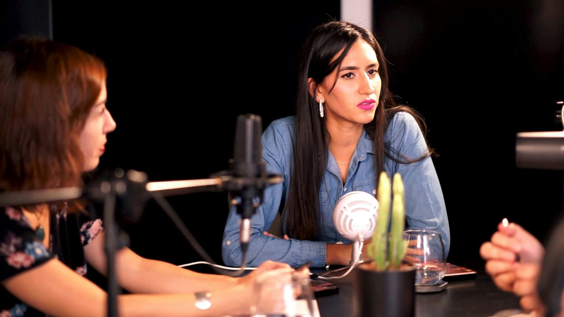 Two Women Recording a Podcast Free Stock Video Footage, Royalty-Free 4K ...