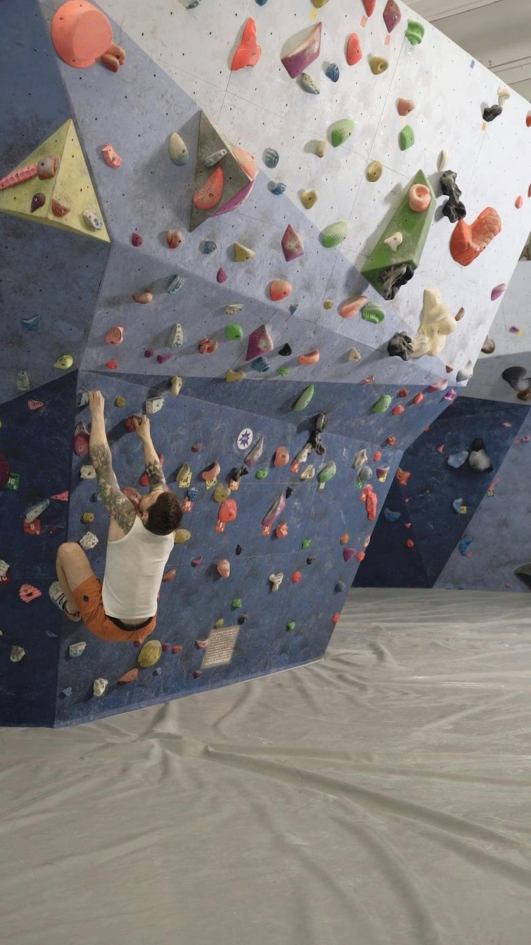 A Man Jumping and Climbing on the Wall Free Stock Video Footage ...