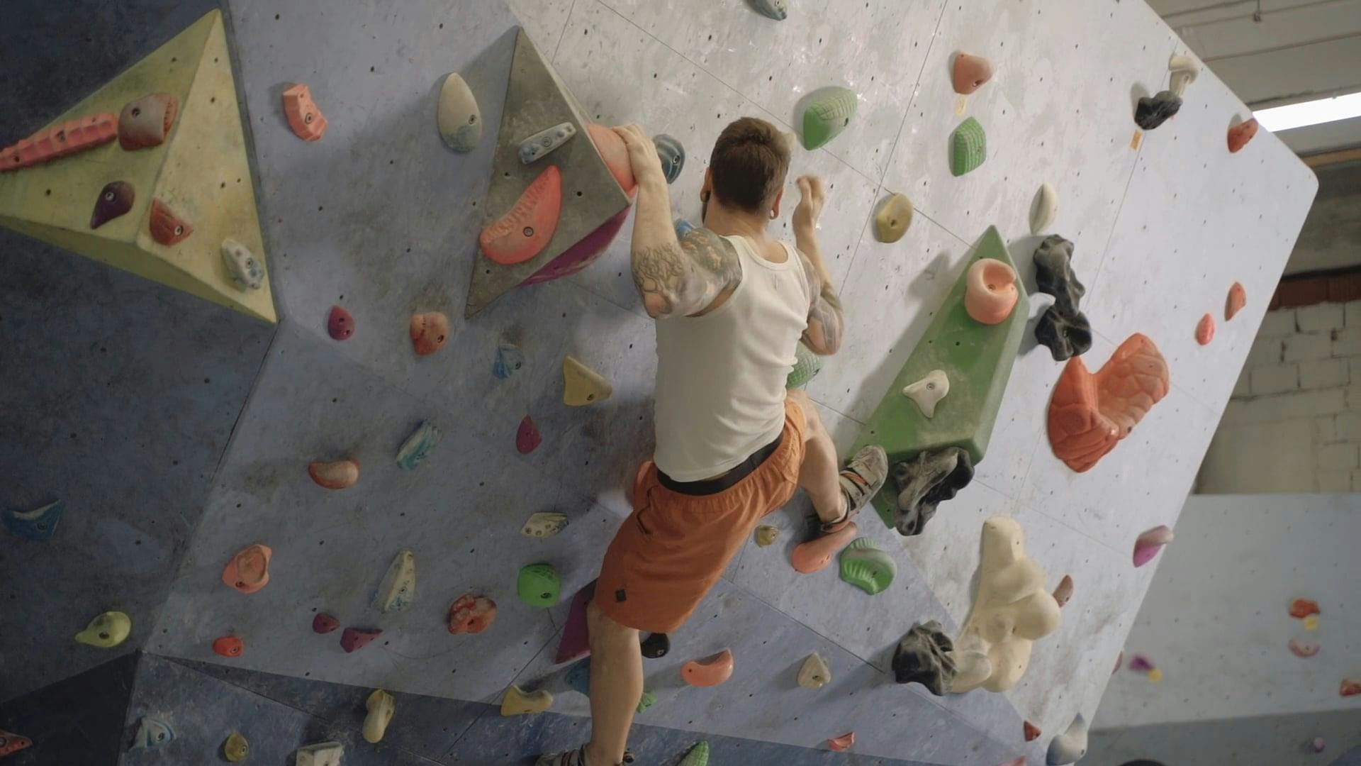 Indoor Wall Climbing Activity Free Stock Video Footage, Royalty-Free 4K ...