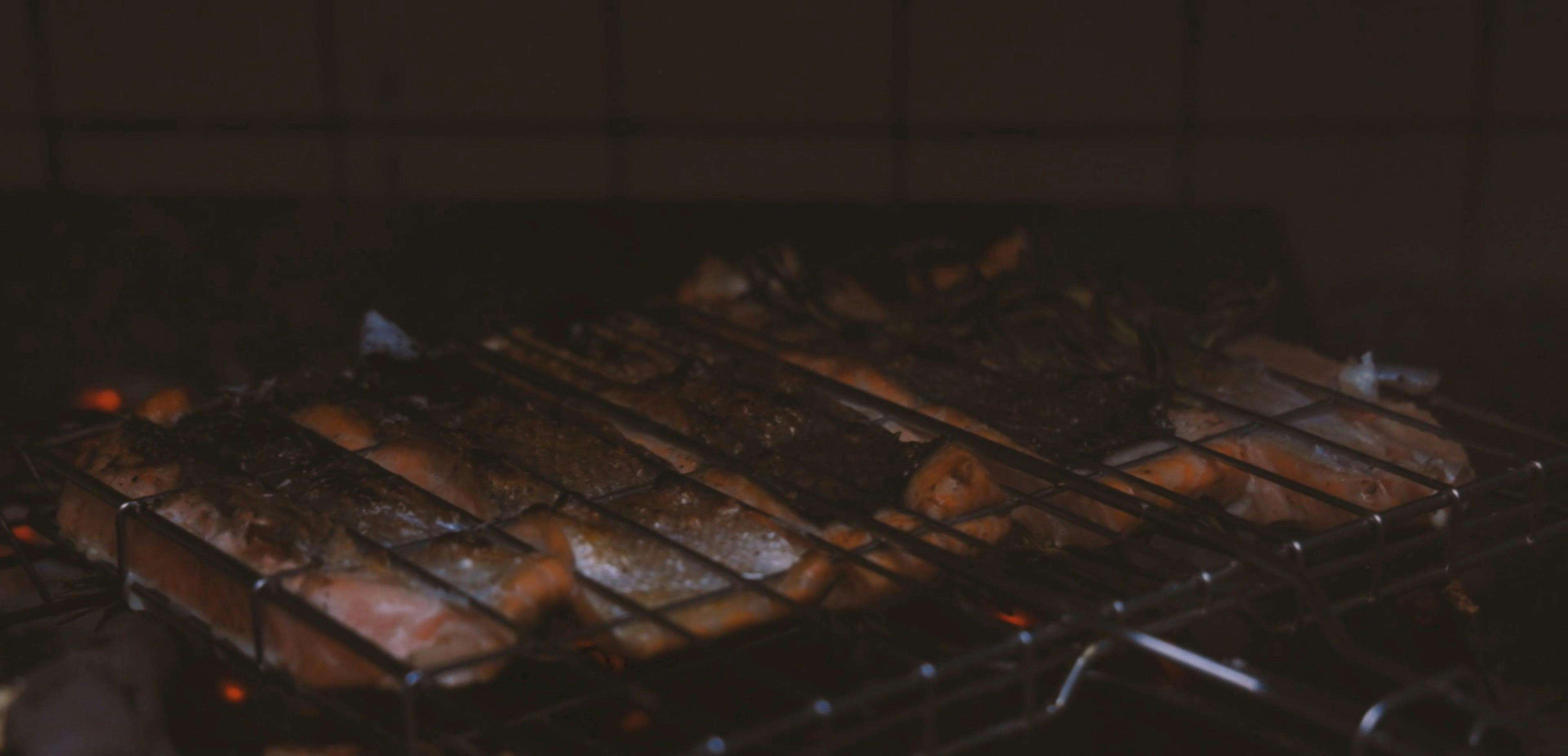 Fishes On Barbecue Grill Free Stock Video Footage, Royalty-Free 4K & HD ...