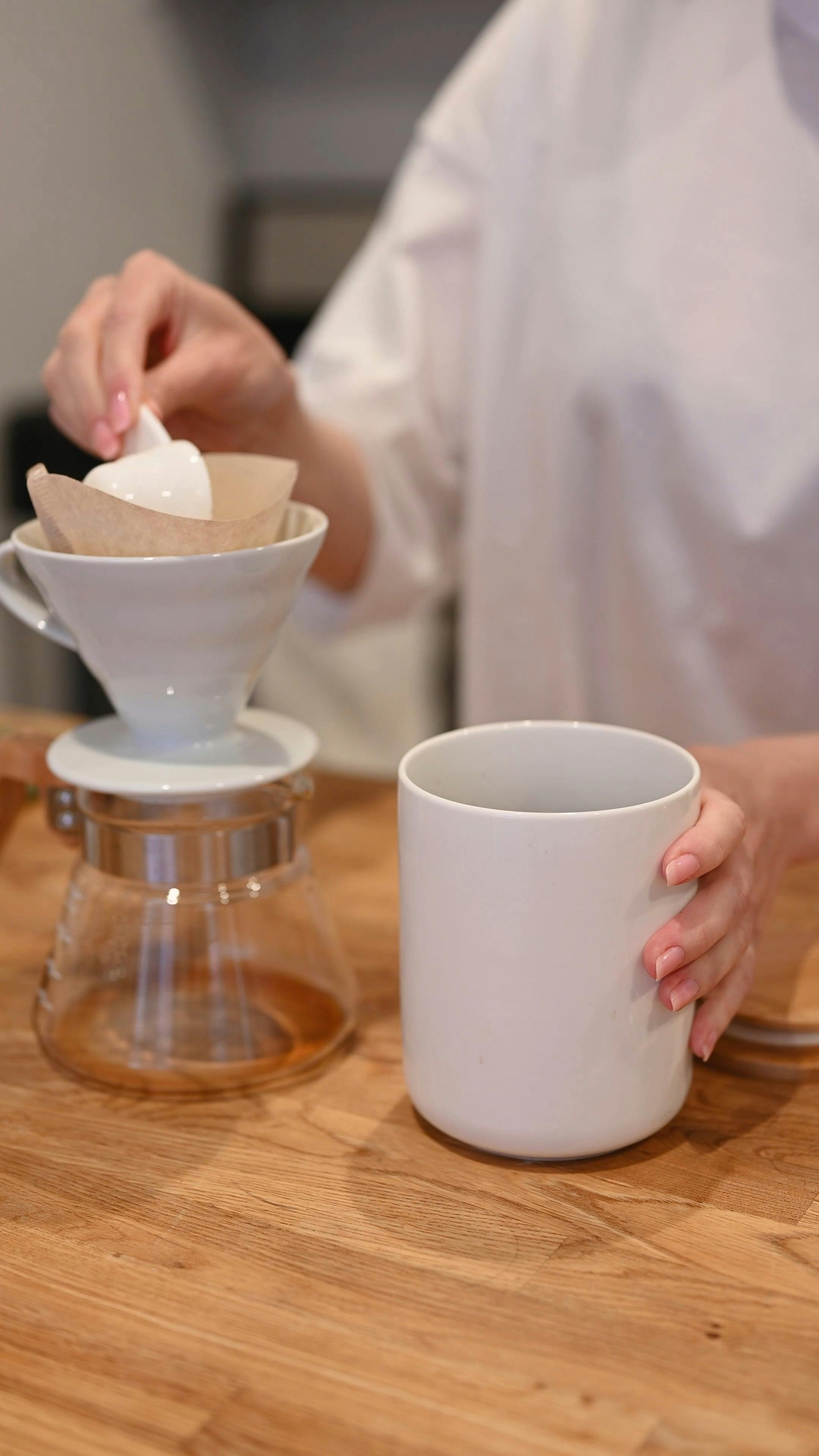 Person Making Coffee · Free Stock Video