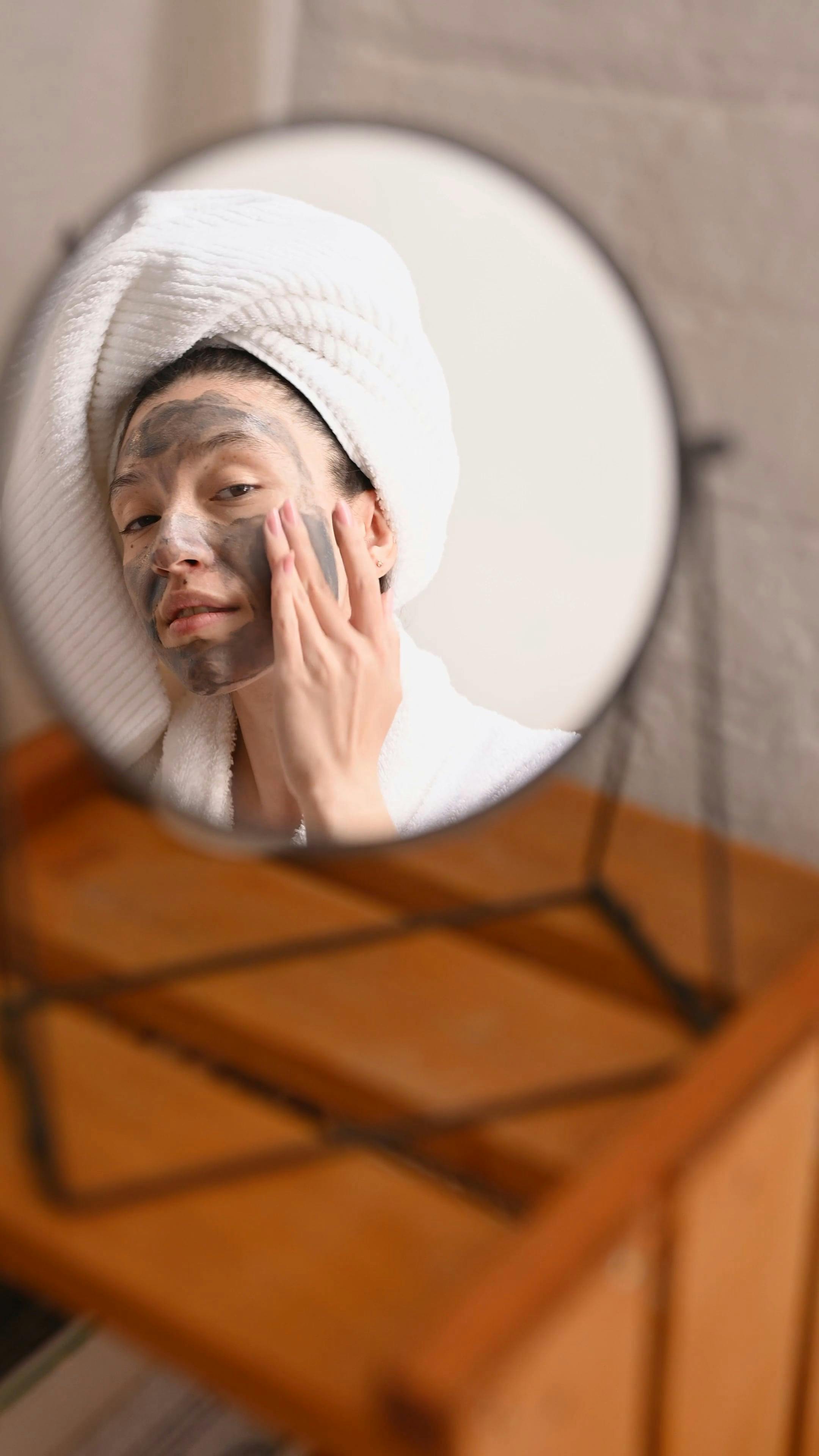 Woman Putting On Skin Care · Free Stock Video