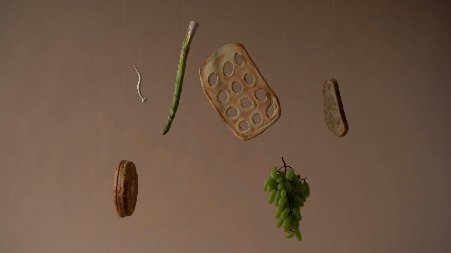 Variety of Foods Hanging on a String Free Stock Video Footage, Royalty ...