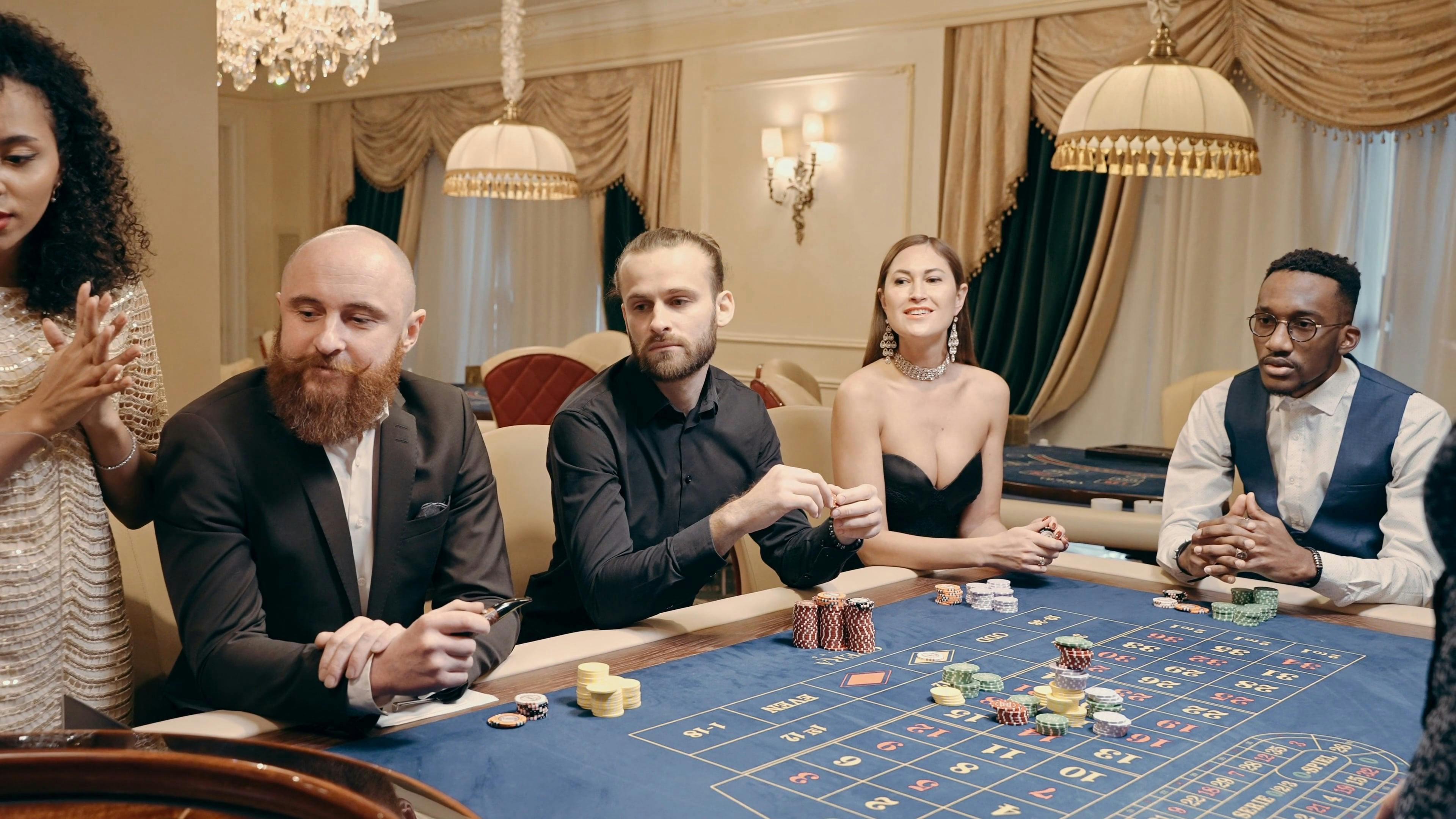 Gamblers Being Happy on Winning in the Game · Free Stock Video