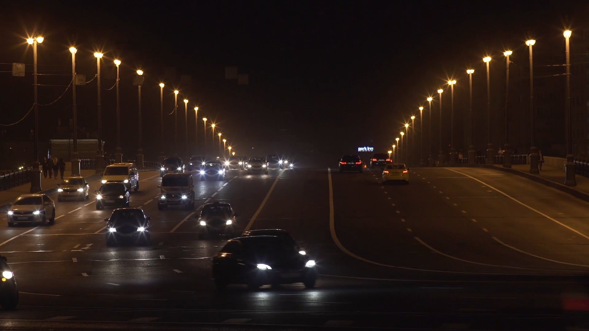 Cars on the Highway at Night Free Stock Video Footage, Royalty-Free 4K ...