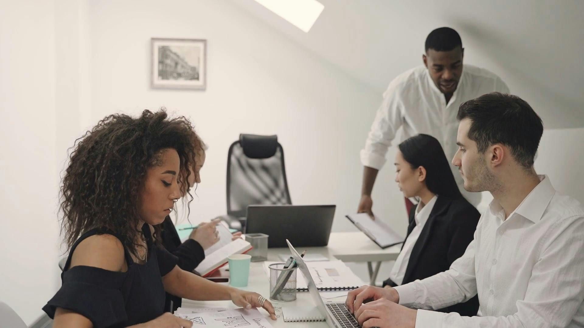 People in Front of Computer Counting Money Free Stock Video Footage ...