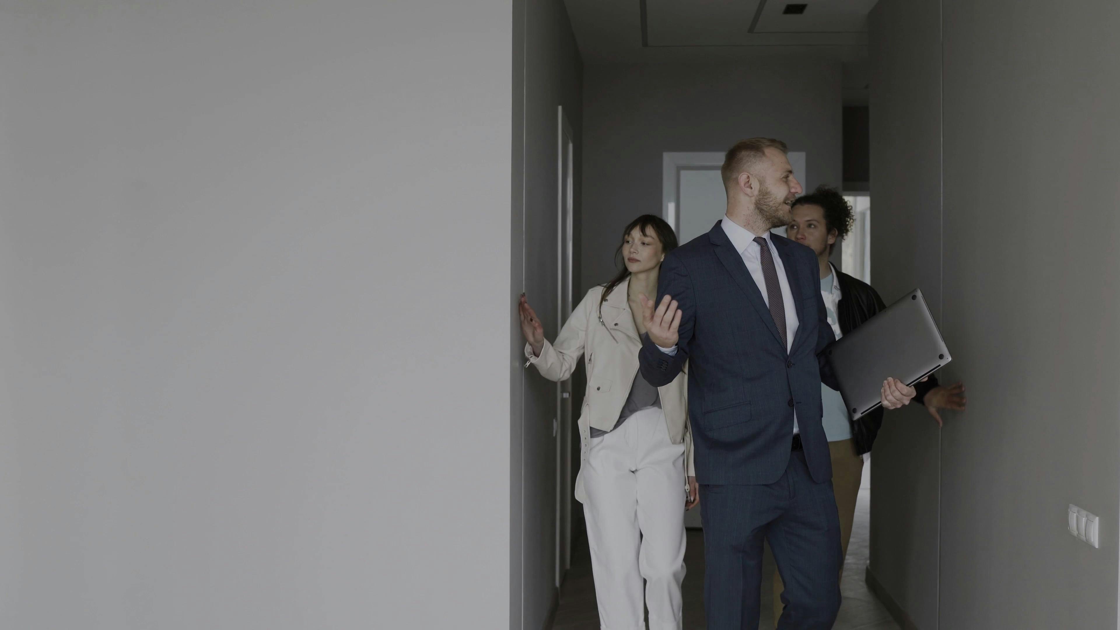 Agent Explaining the Contract to the Couple Free Stock Video Footage ...