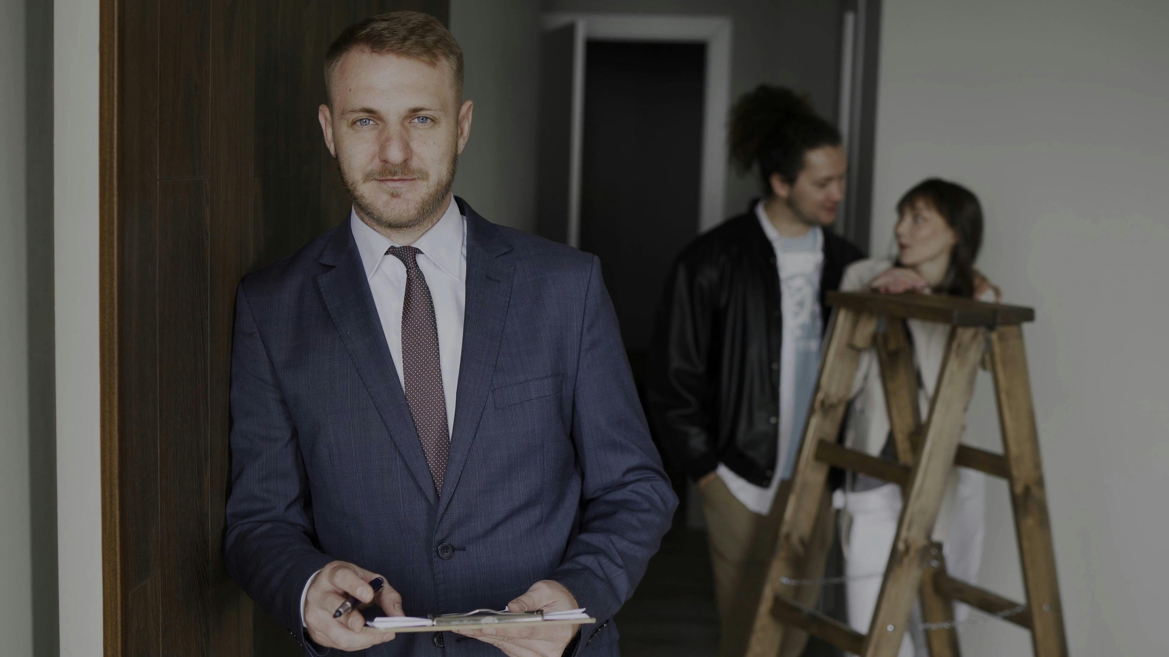 Agent Explaining the Contract to the Couple Free Stock Video Footage ...