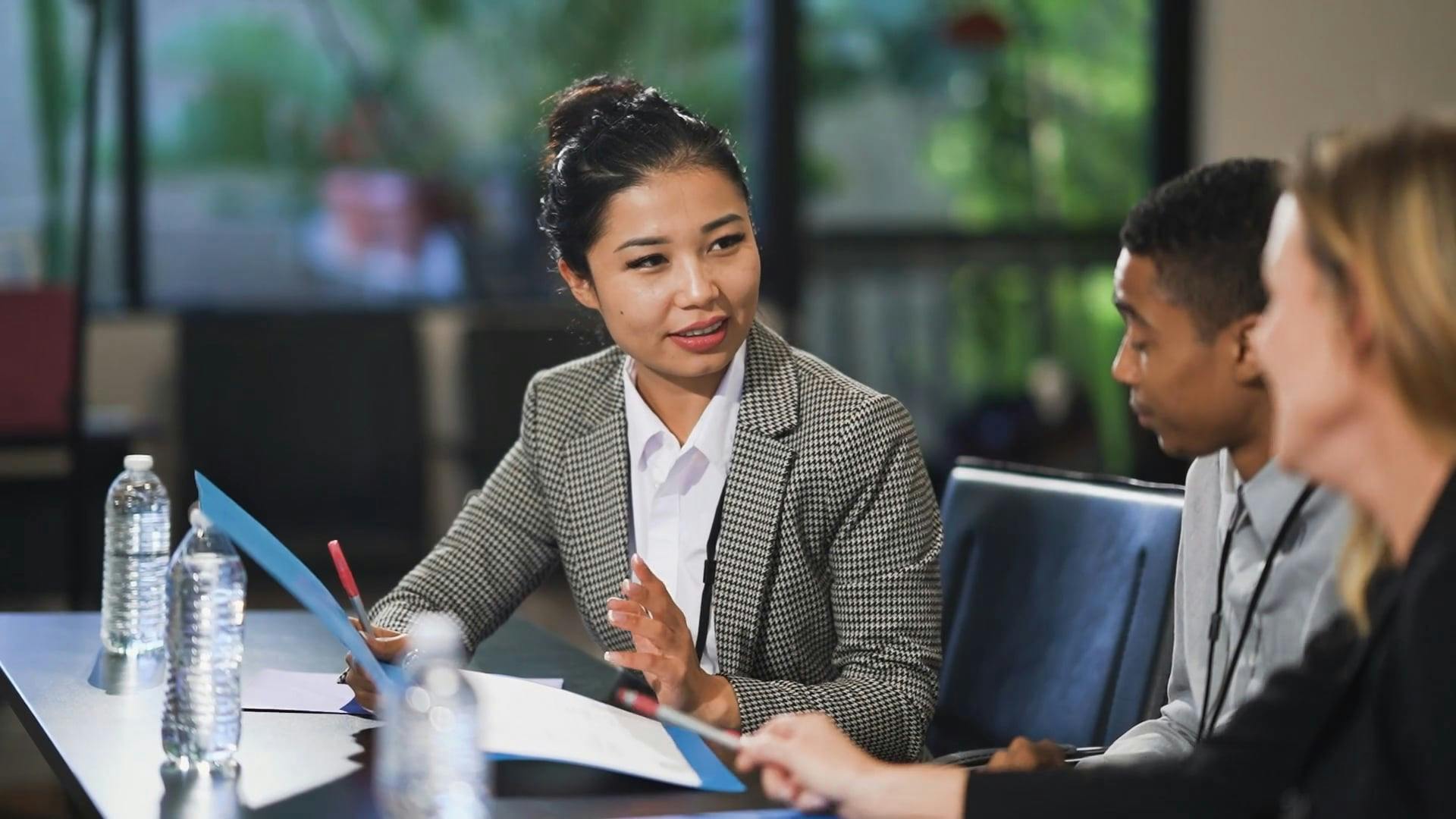 People Discussing In A Meeting Free Stock Video Footage, Royalty-Free ...