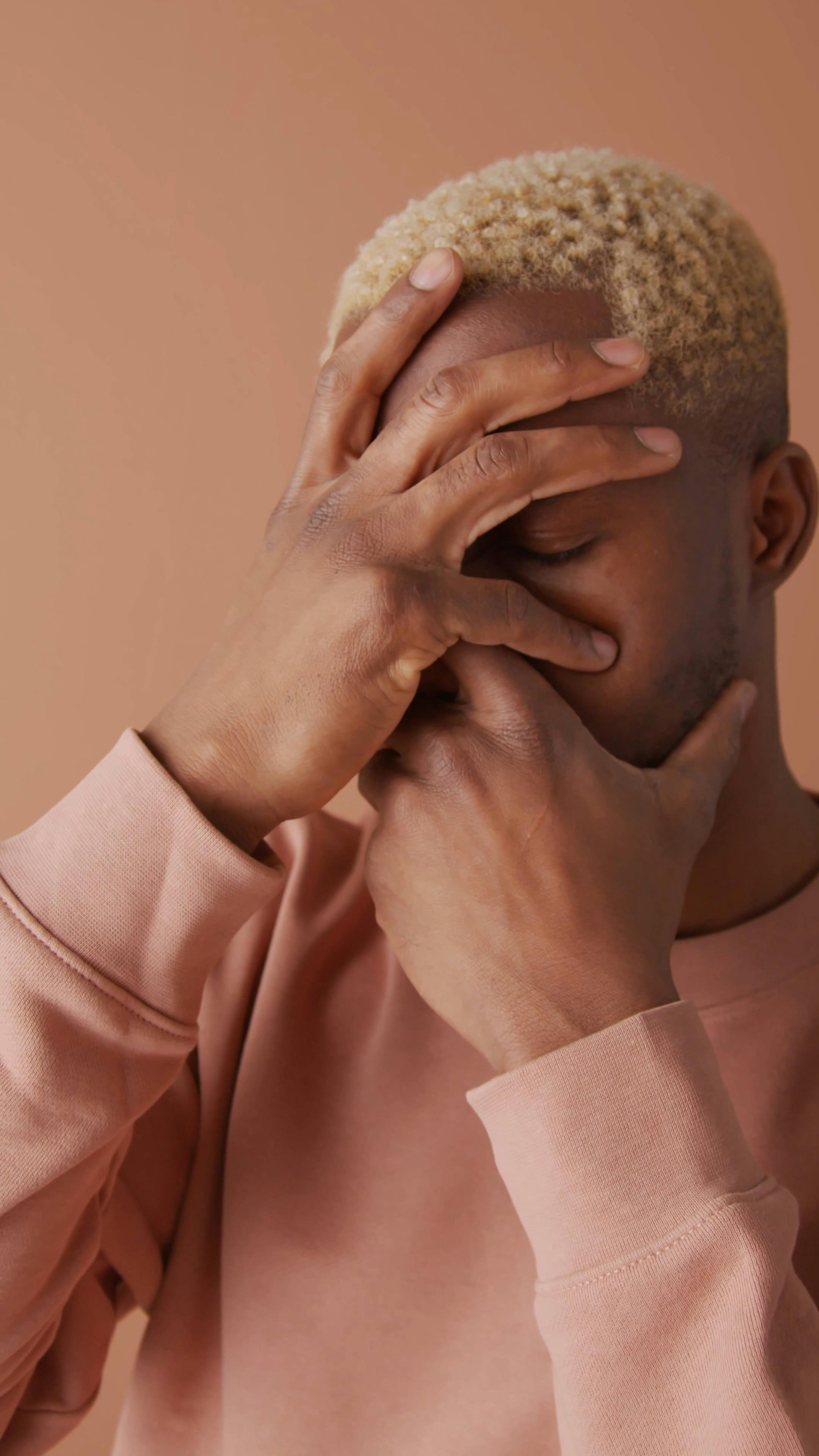 Man Making a Facial Expression · Free Stock Video