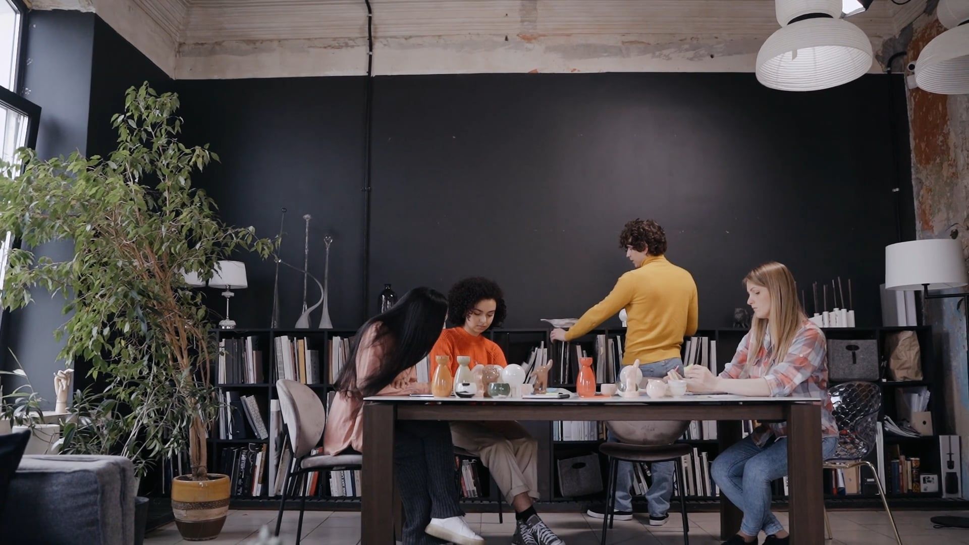 Team are Working Together Free Stock Video Footage, Royalty-Free 4K ...