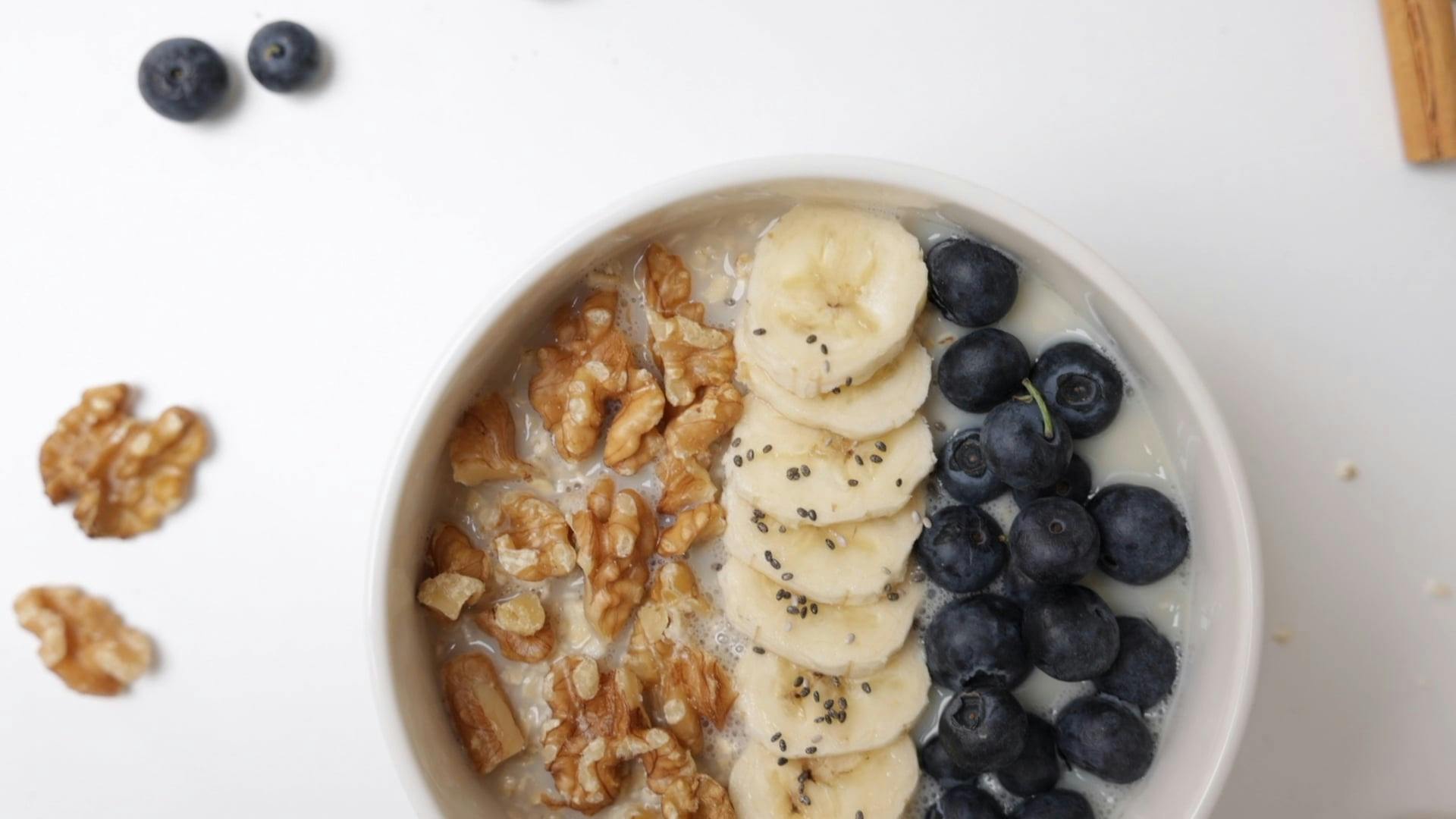 High Angle Shot of Healthy Food · Free Stock Video