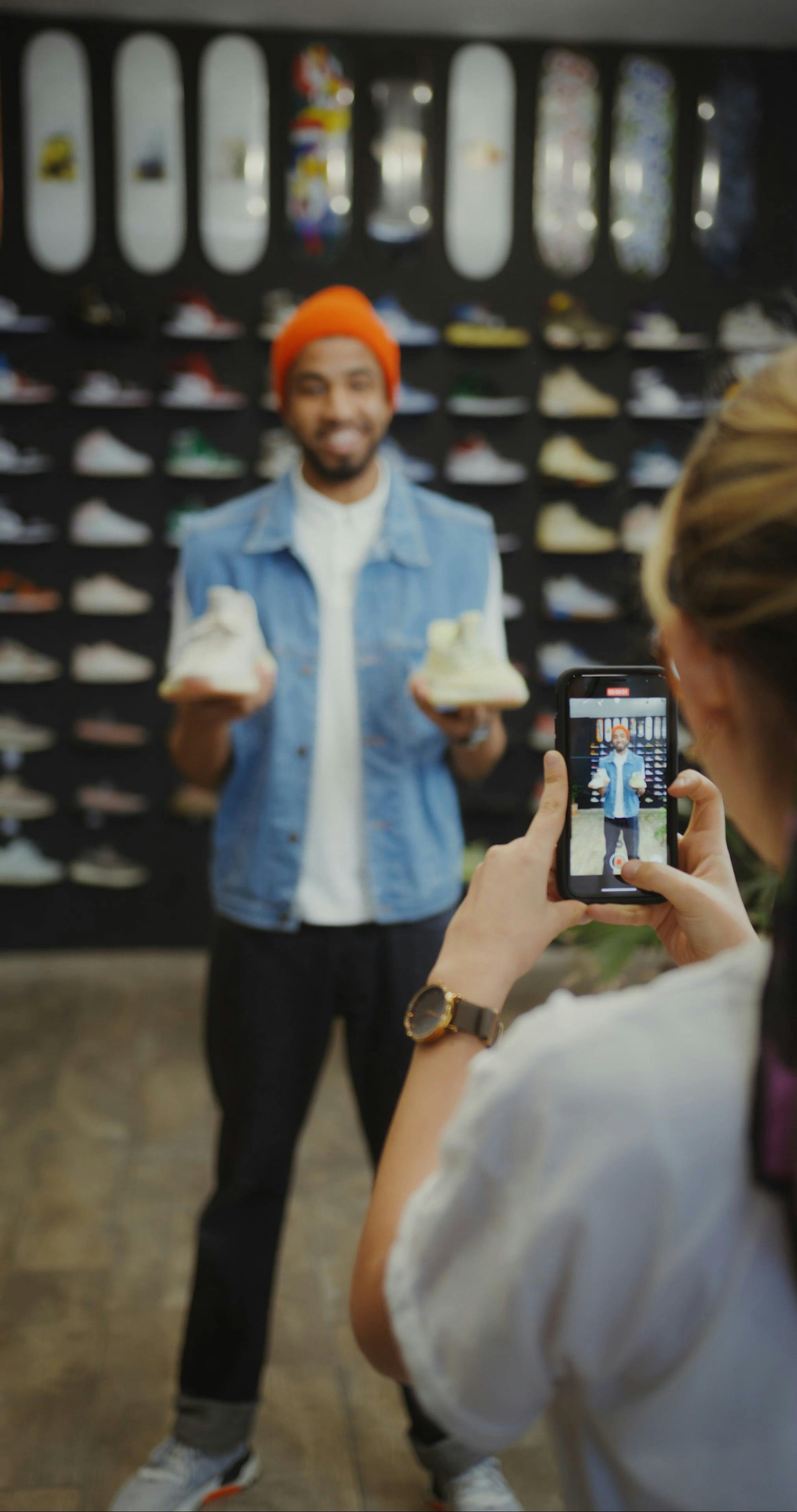 Woman Recording a Man Free Stock Video Footage, Royalty-Free 4K & HD ...