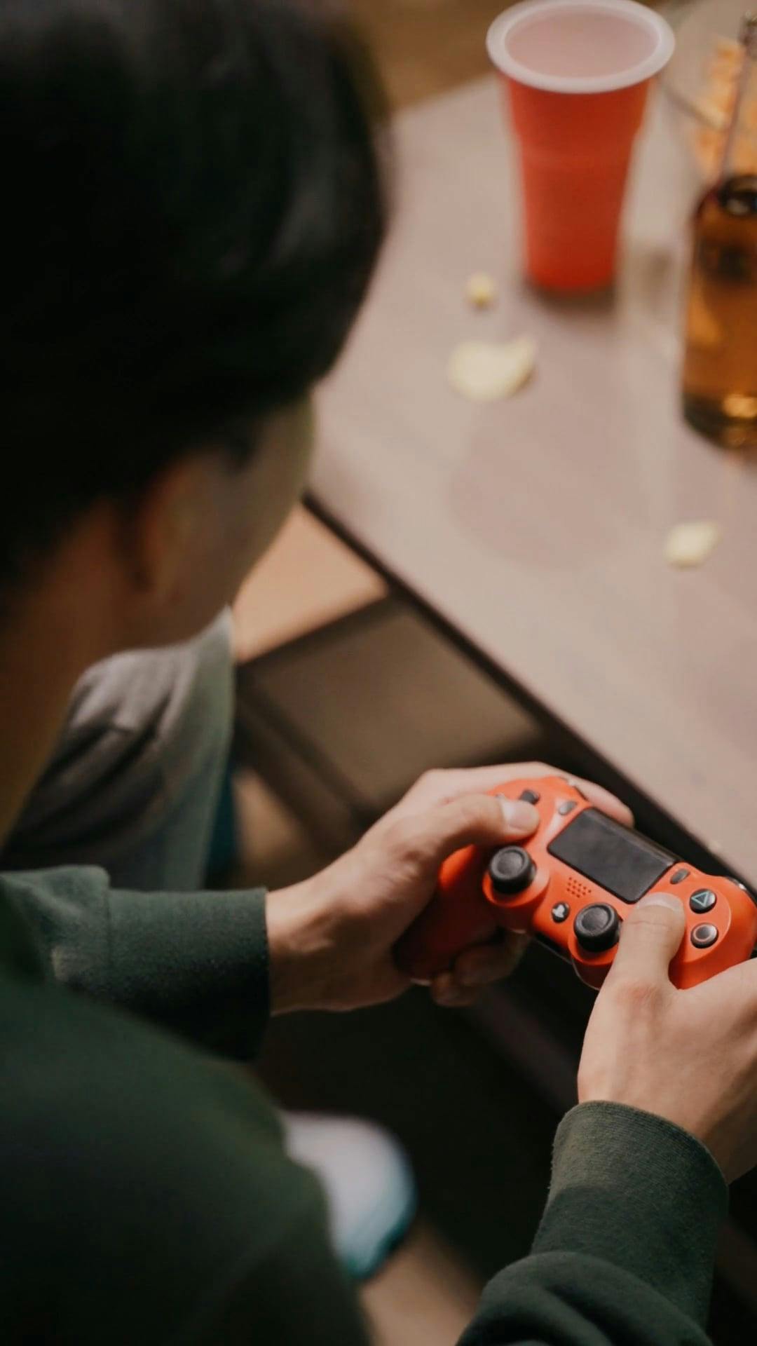 A Man Playing Playstation Free Stock Video Footage, Royalty-Free 4K ...