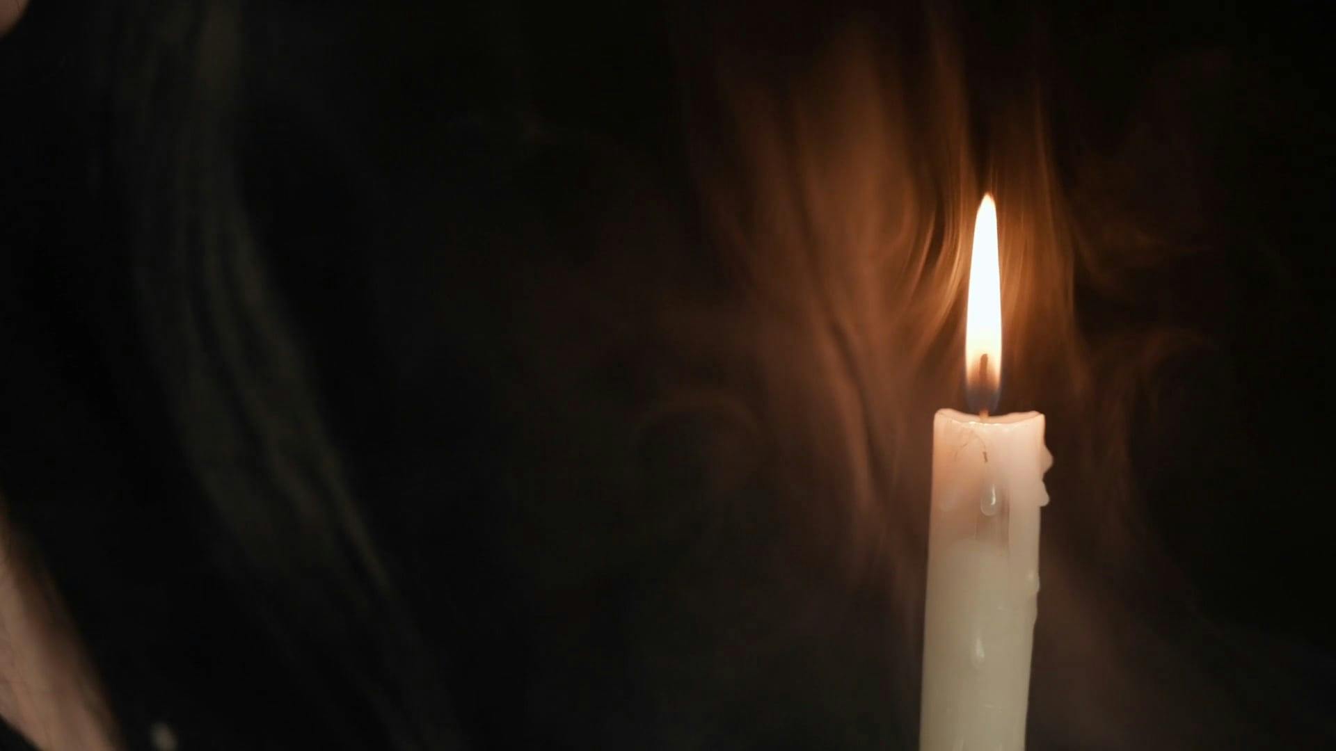 Person Holding Candle · Free Stock Video