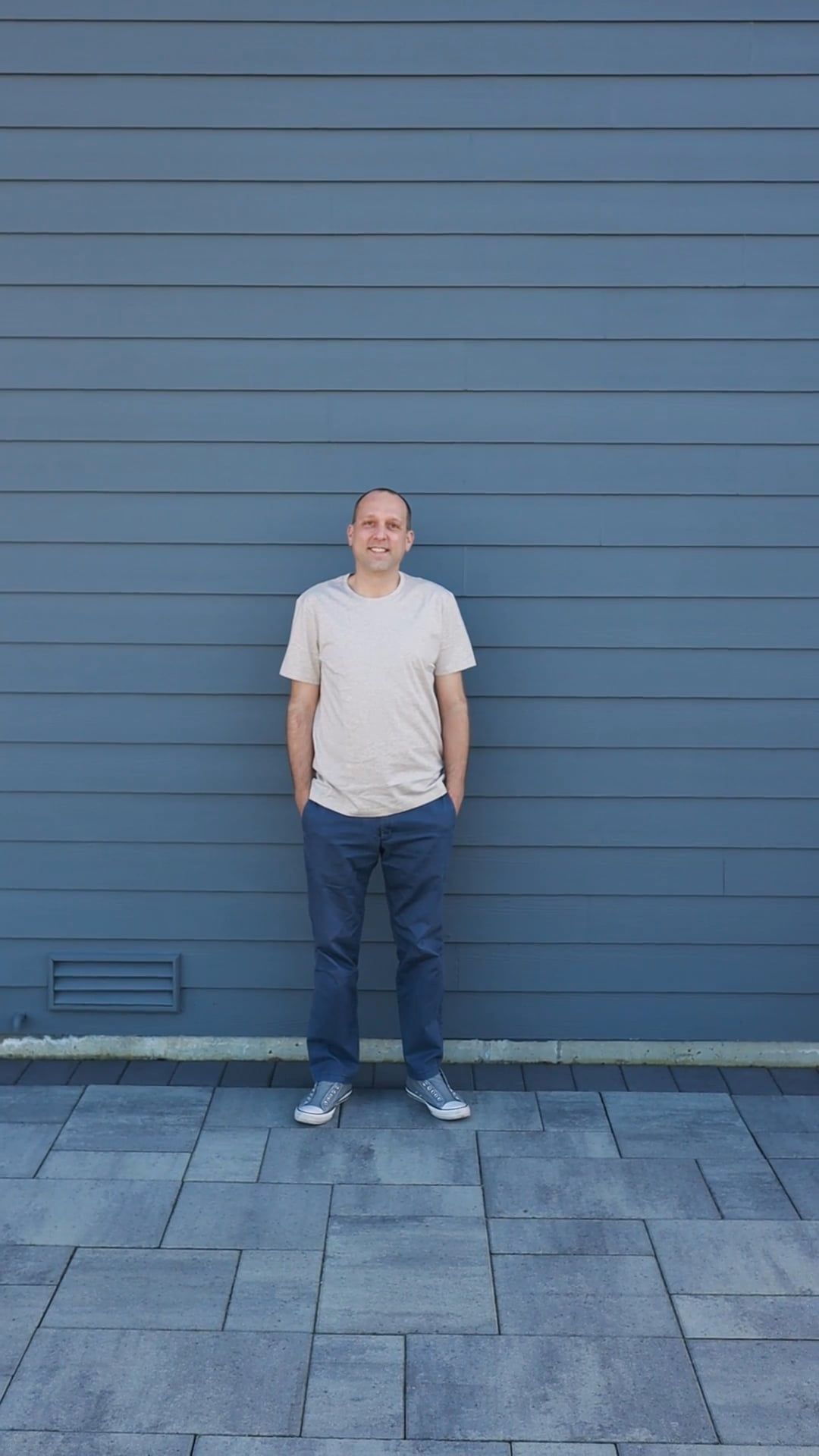 Man Standing Looking at the Camera · Free Stock Video