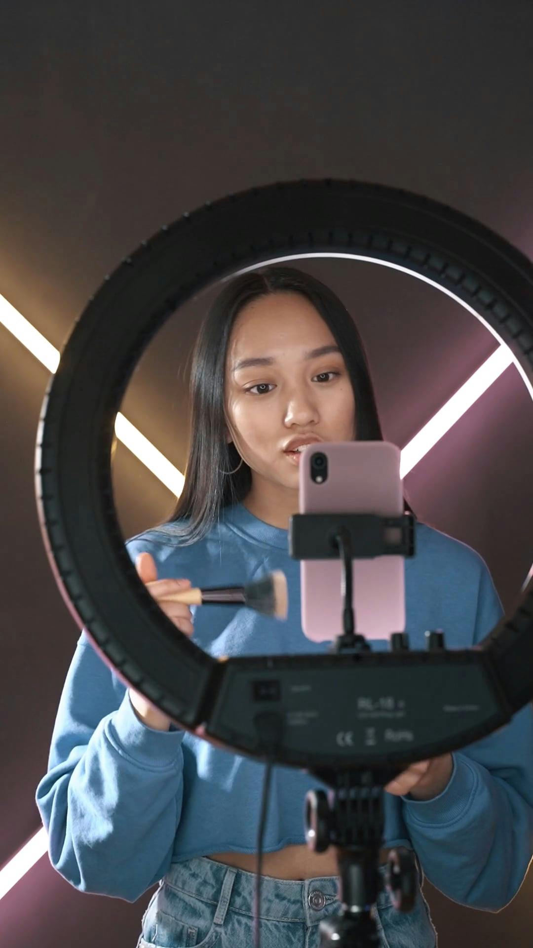 Woman Doing A Vlog · Free Stock Video