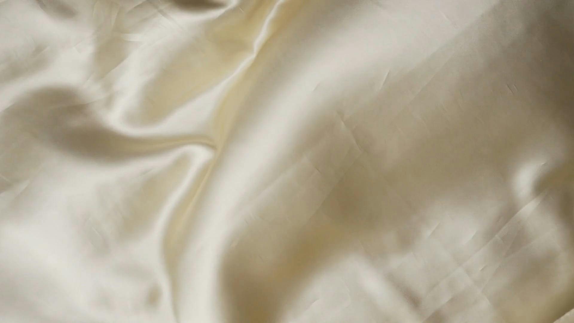 Beige Satin Fabric · Free Stock Video