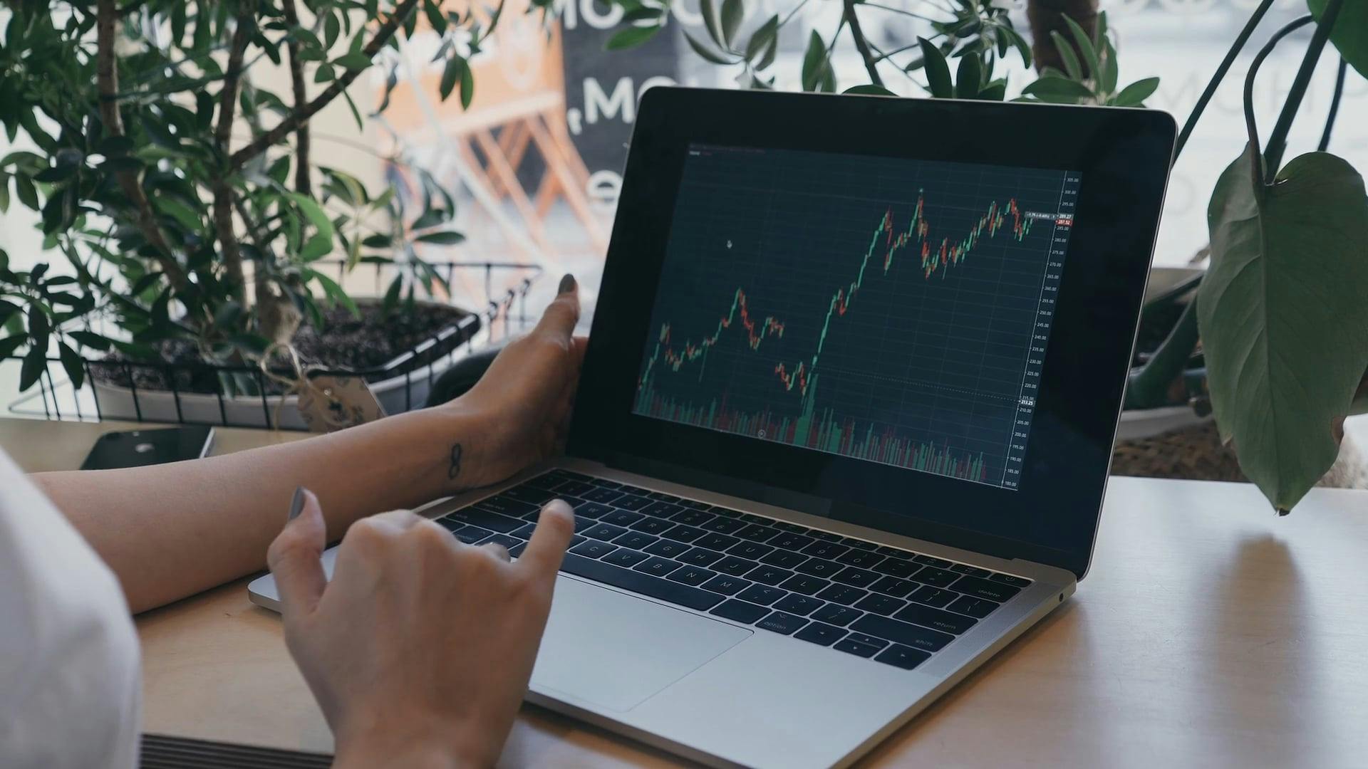 Close Up Shot of a Person Using Laptop Free Stock Video Footage ...