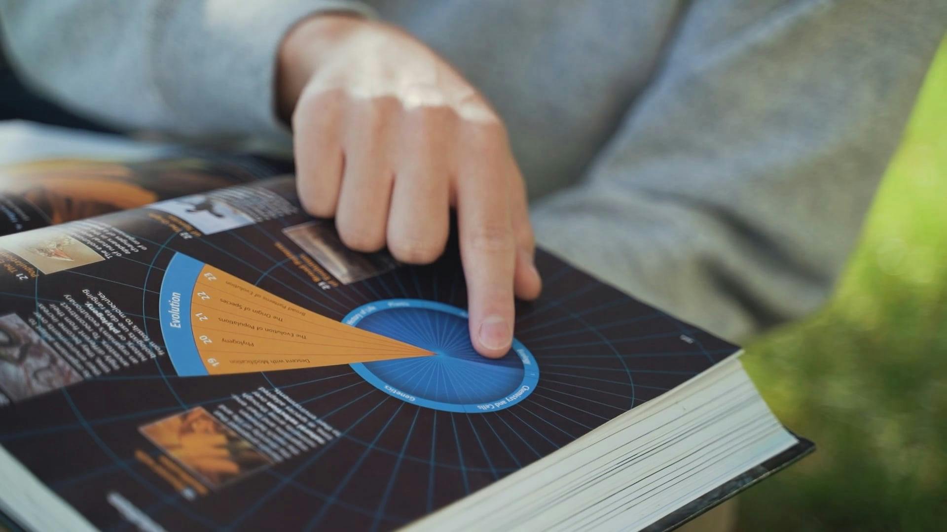 A Person Pointing on a Book Free Stock Video Footage, Royalty-Free 4K ...