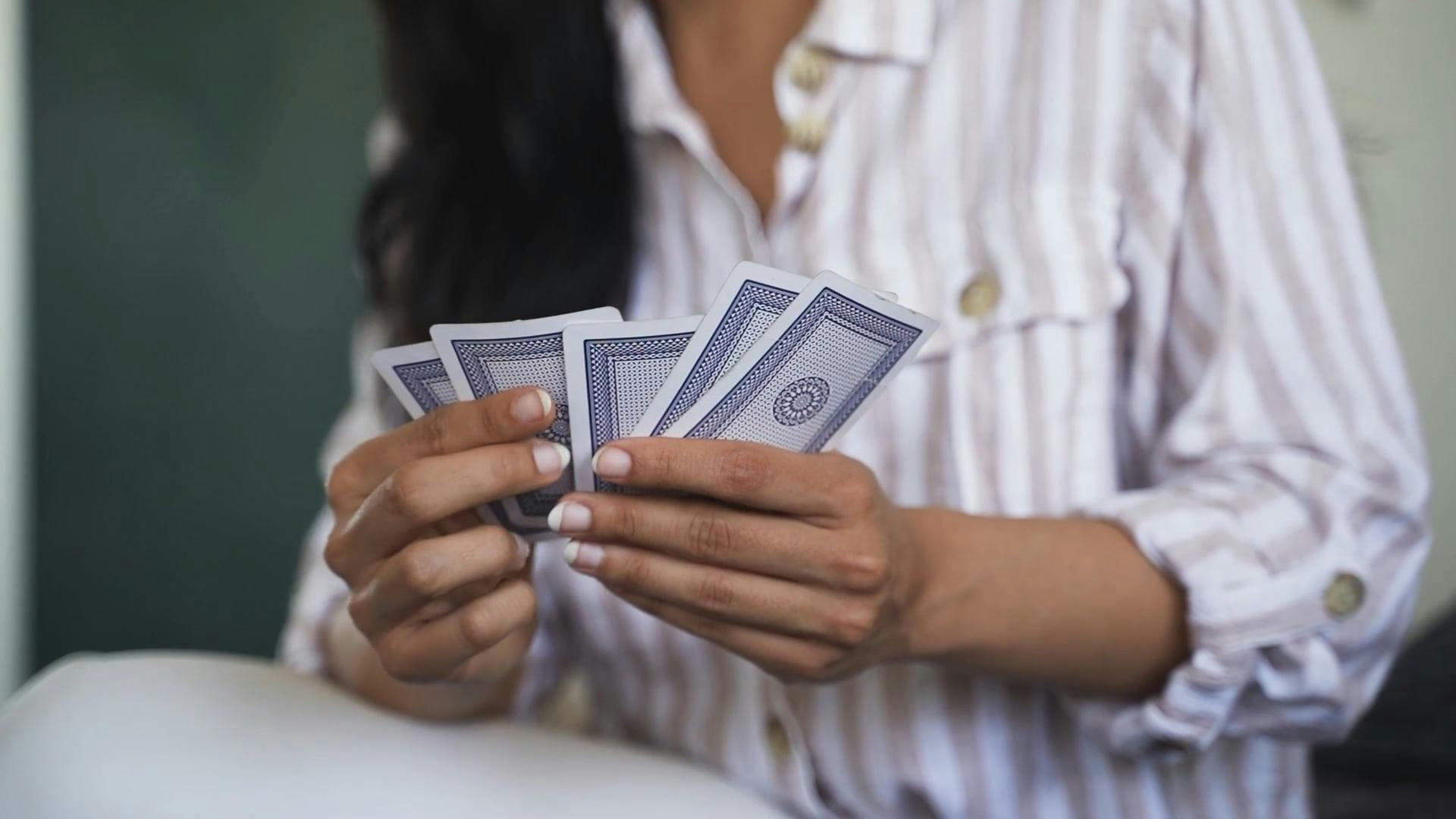 A Woman Shuffling Cards Free Stock Video Footage, Royalty-Free 4K & HD ...