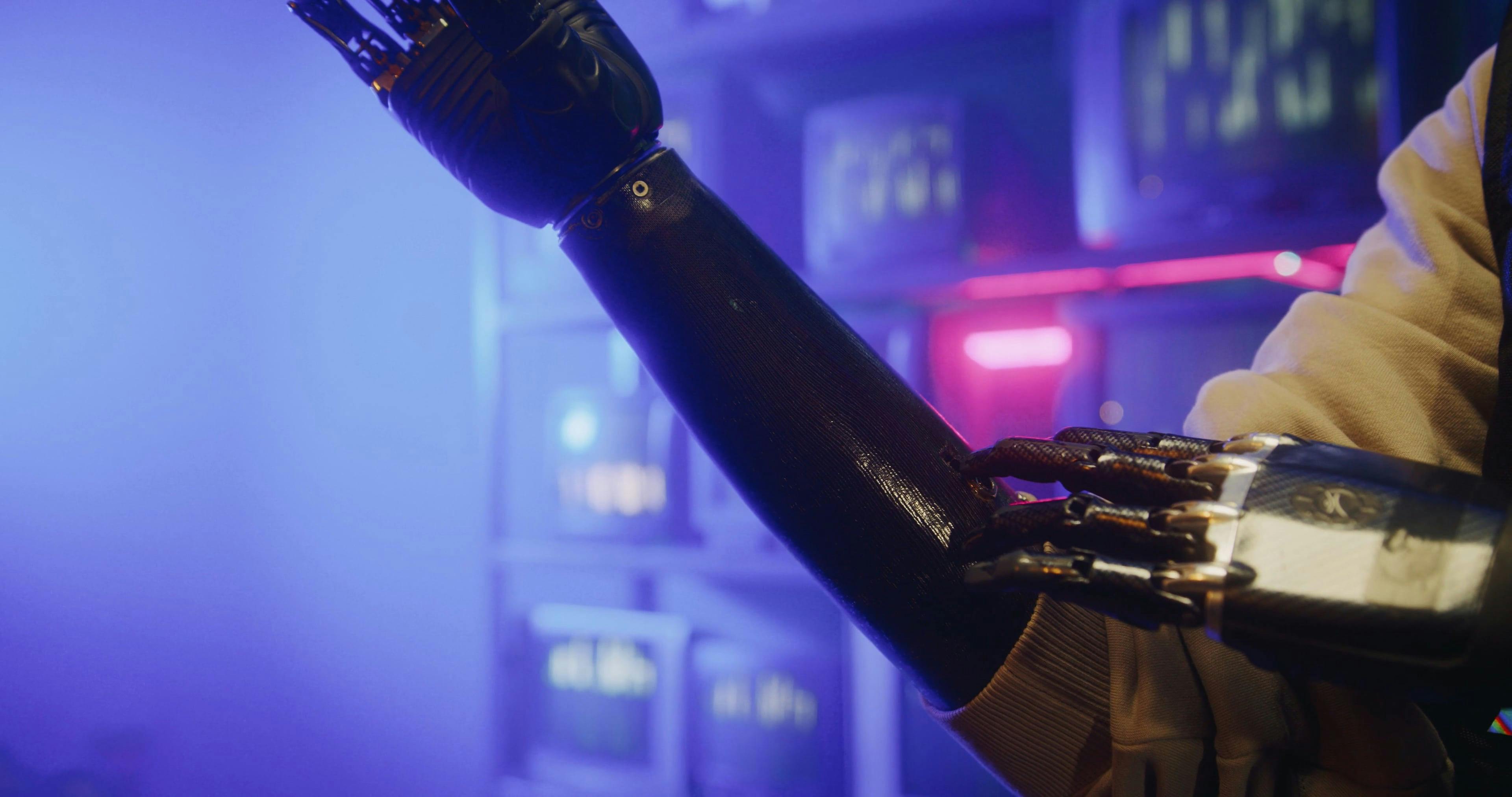 Close-Up Video of a Prosthetic Hand Free Stock Video Footage, Royalty ...