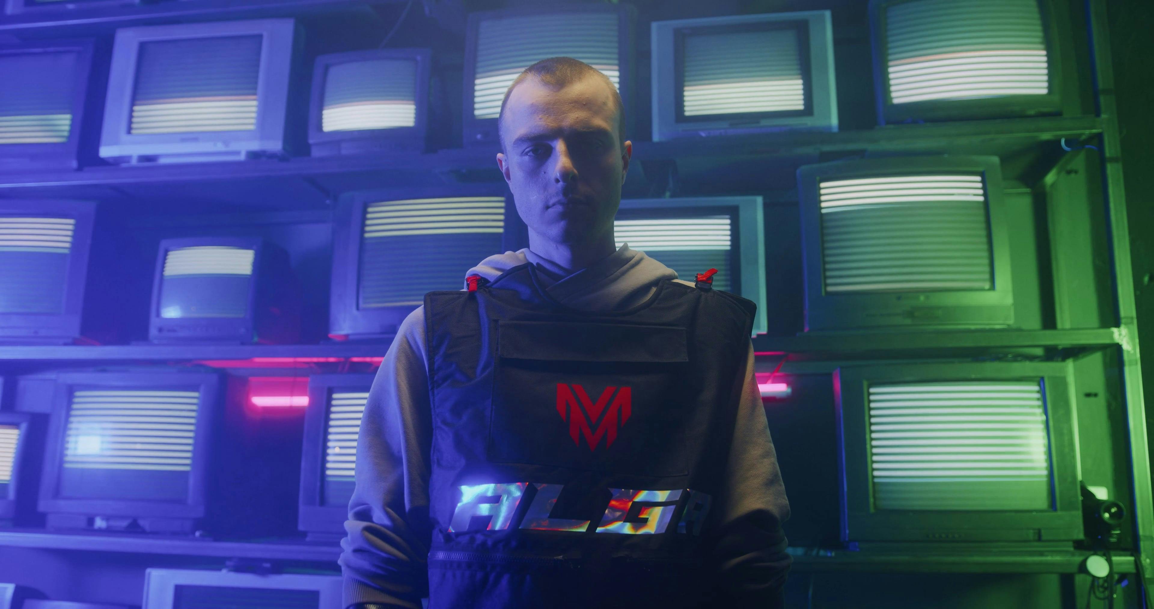 A Man Looking at Camera Showing His Middle Finger Free Stock Video ...