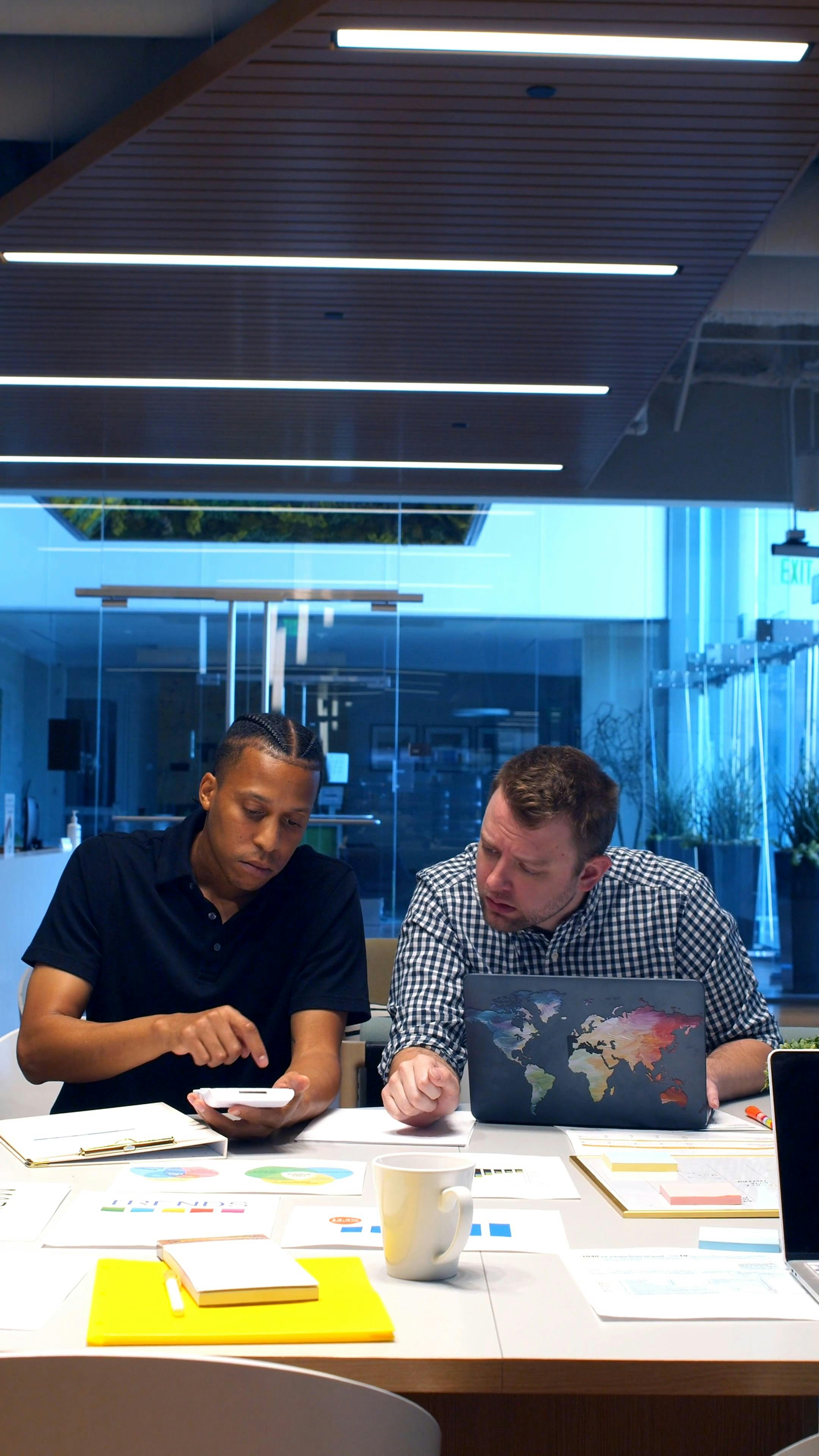 Men Working at the Office · Free Stock Video