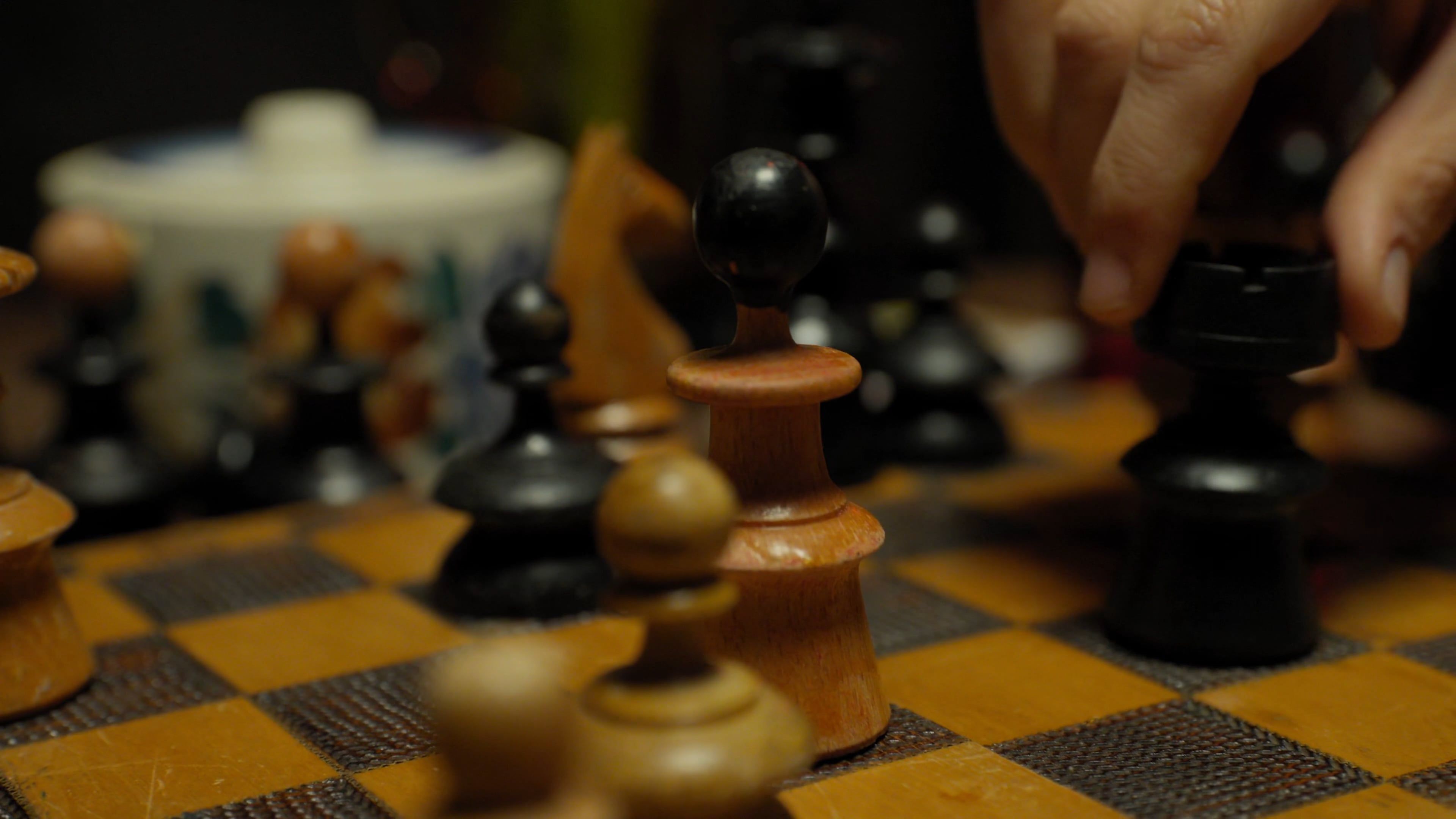 Making a Chess Move Free Stock Video Footage, Royalty-Free 4K & HD ...