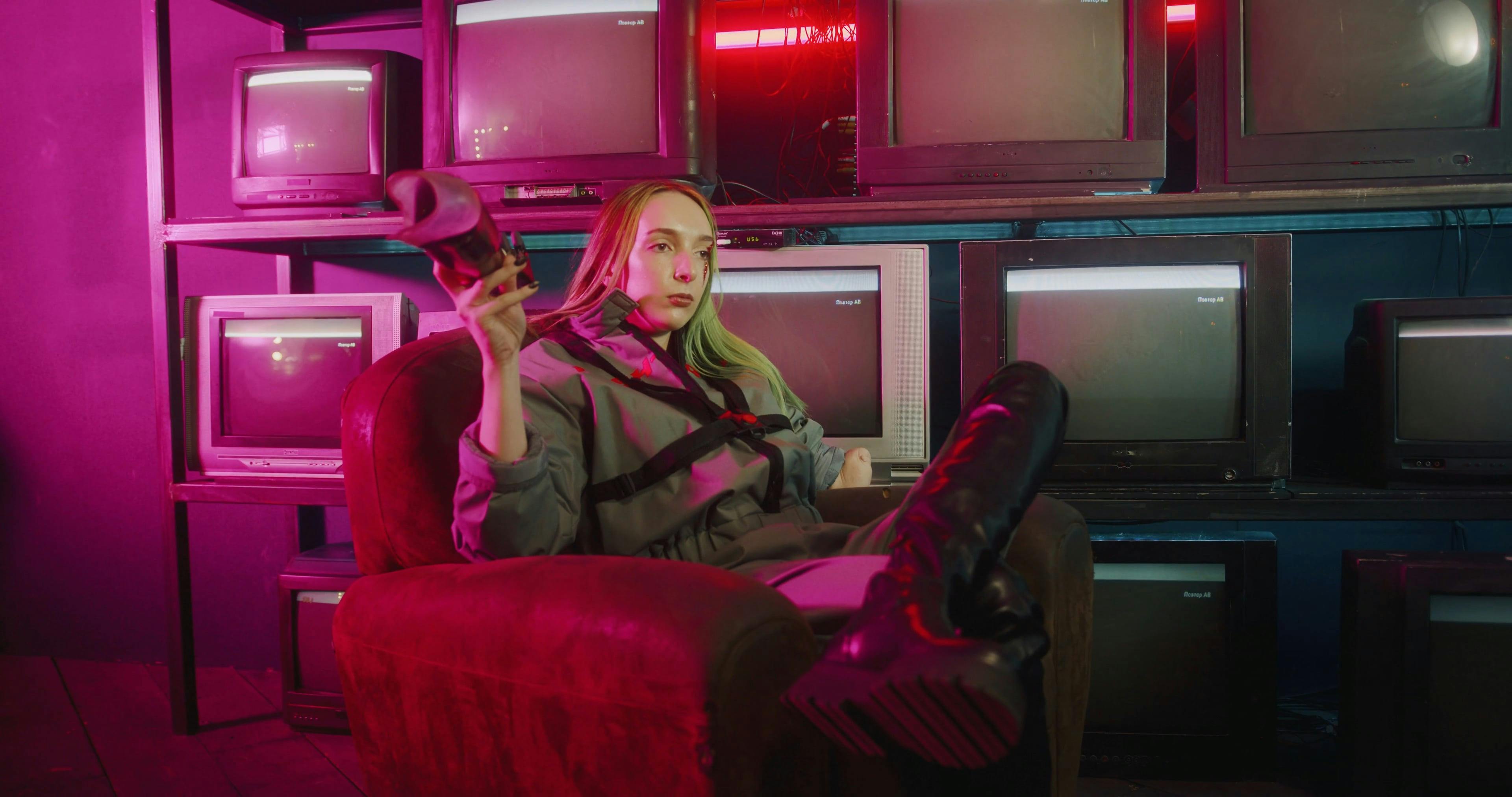 Girl Dancing in Vintage Style Free Stock Video Footage, Royalty-Free 4K ...