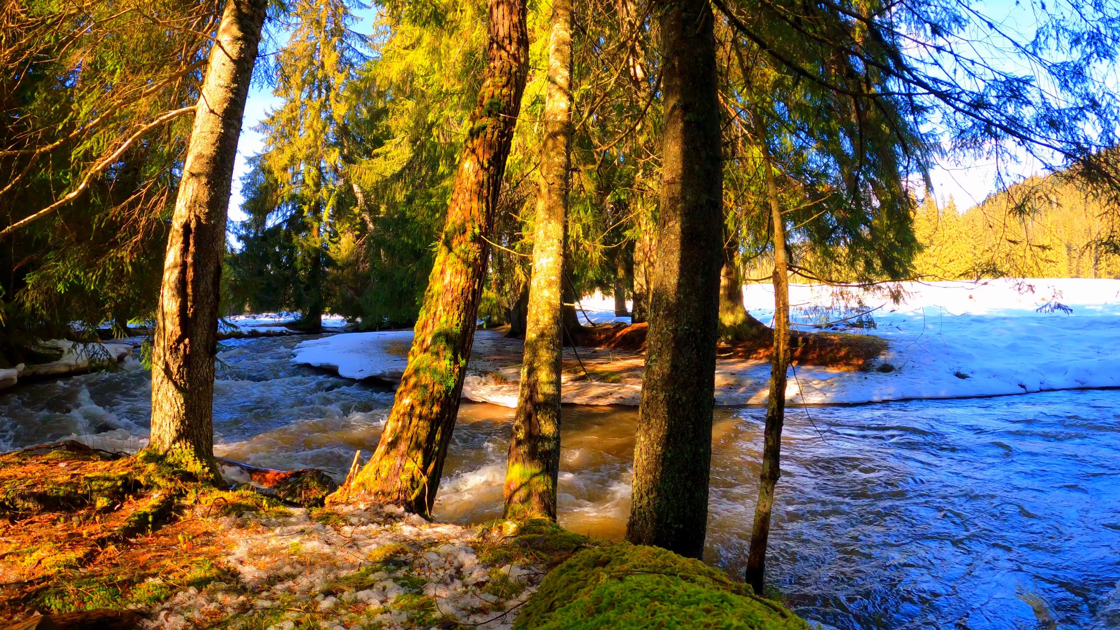 Video of a Flowing River Free Stock Video Footage, Royalty-Free 4K & HD ...