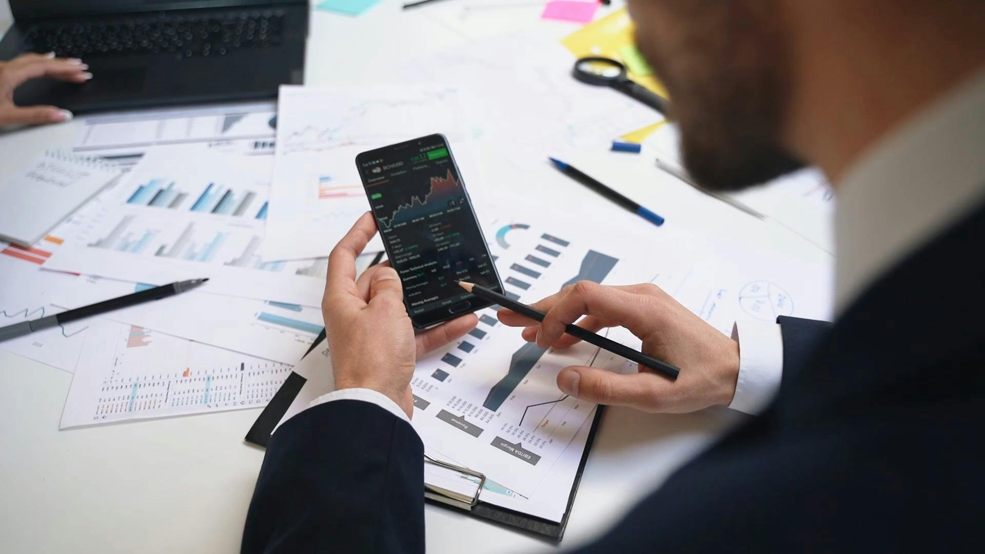 Trader Working Free Stock Video Footage, Royalty-Free 4K & HD Video Clip