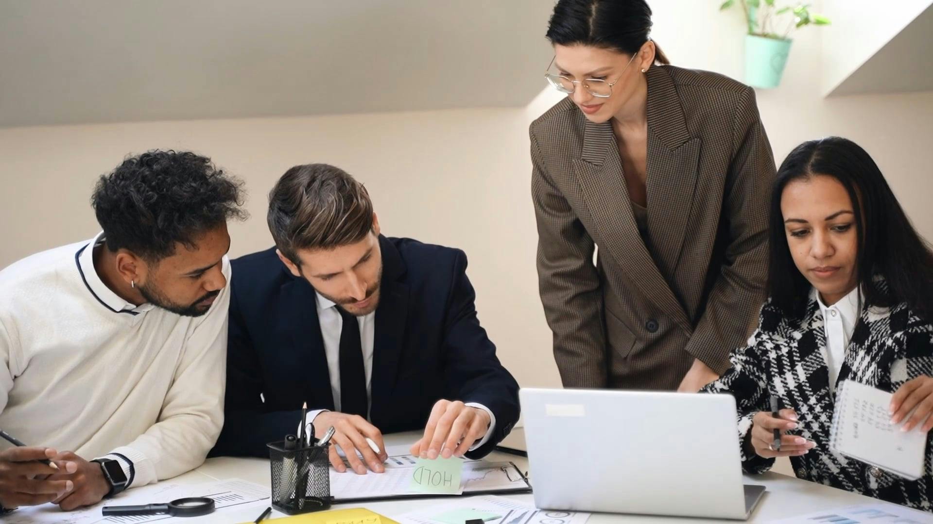 A Group of People Working Together · Free Stock Video