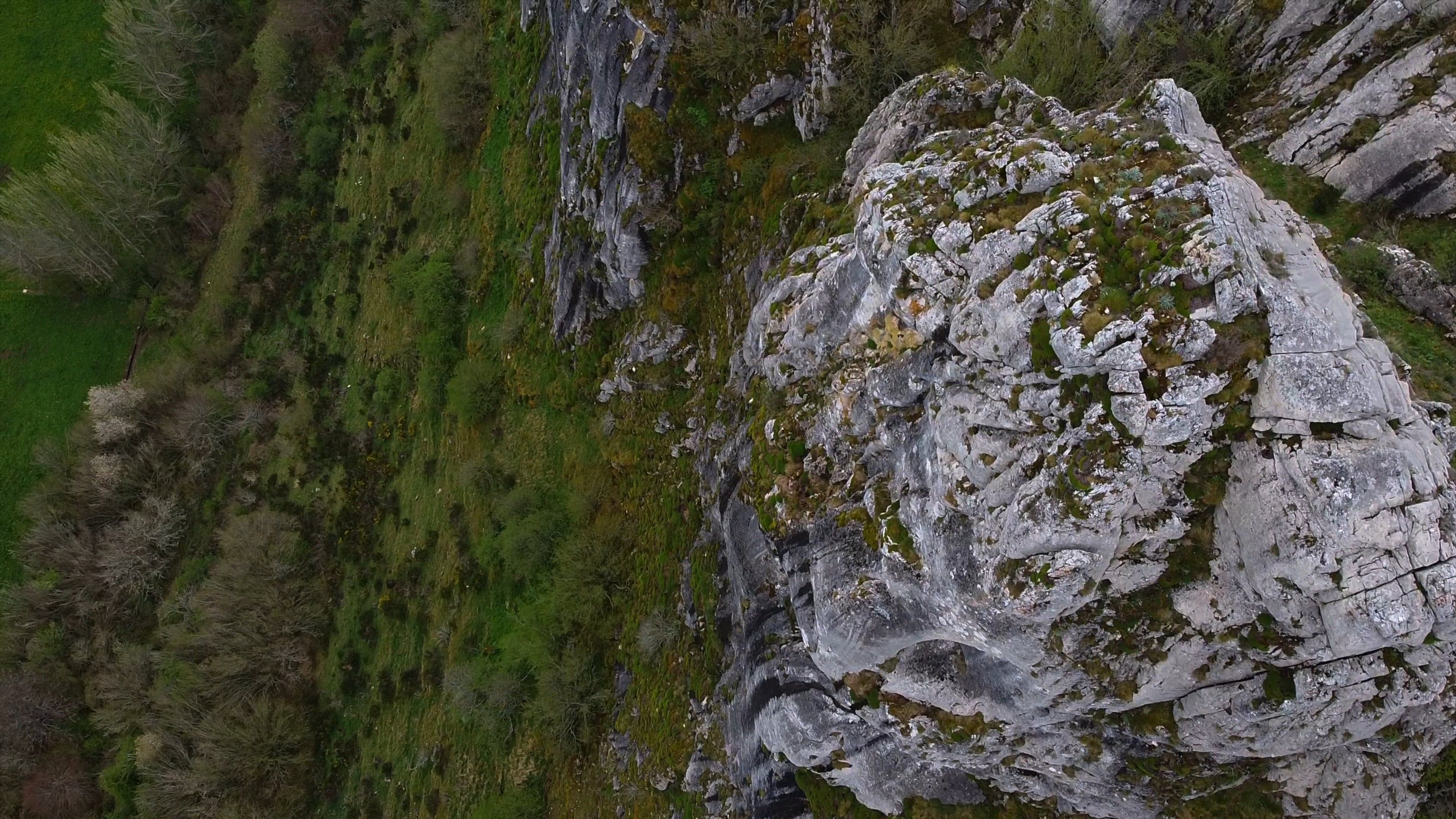 Drone Footage of a Mountain Slopes · Free Stock Video