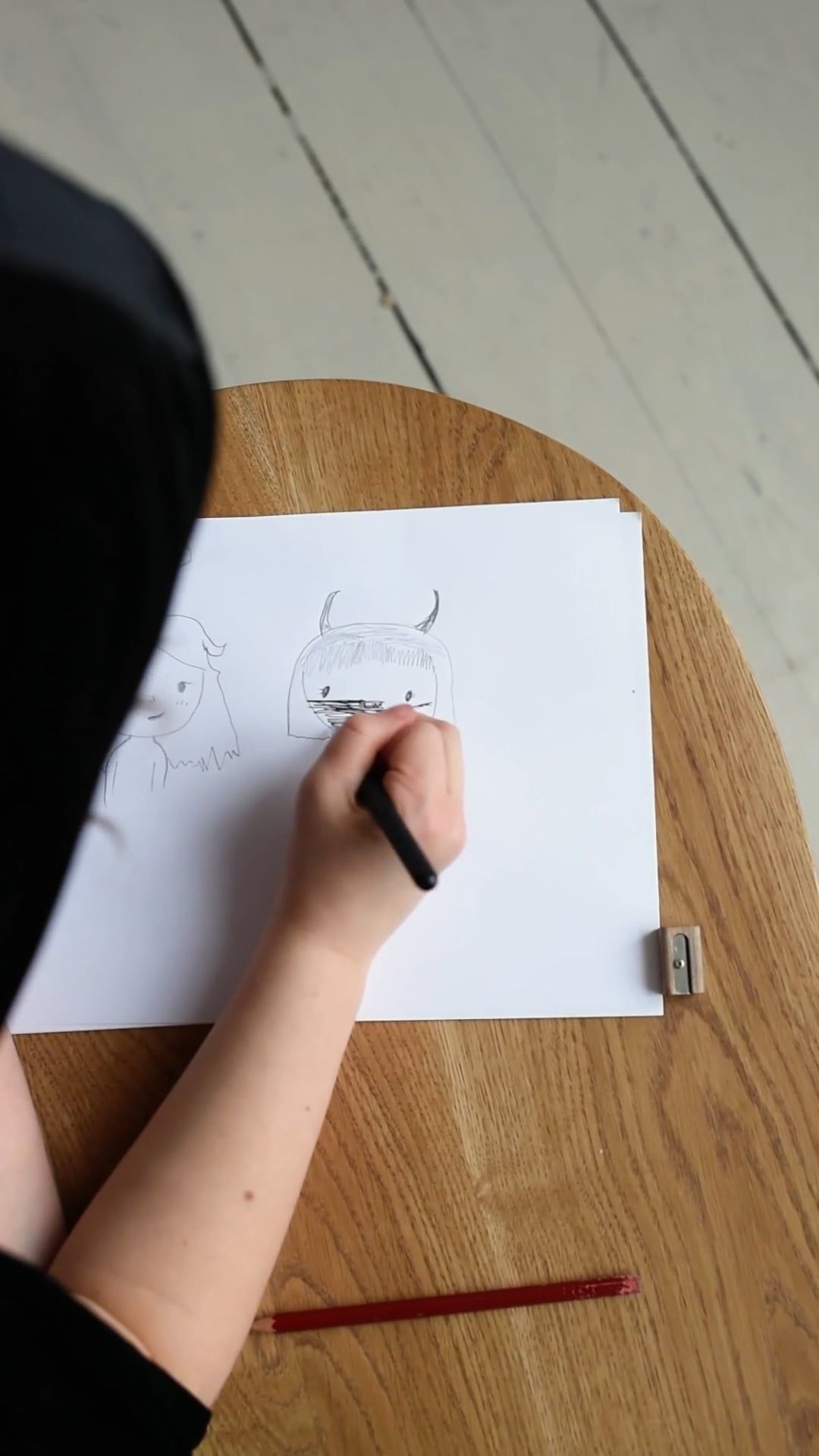 A Person Doing a Drawing Free Stock Video Footage, Royalty-Free 4K & HD ...