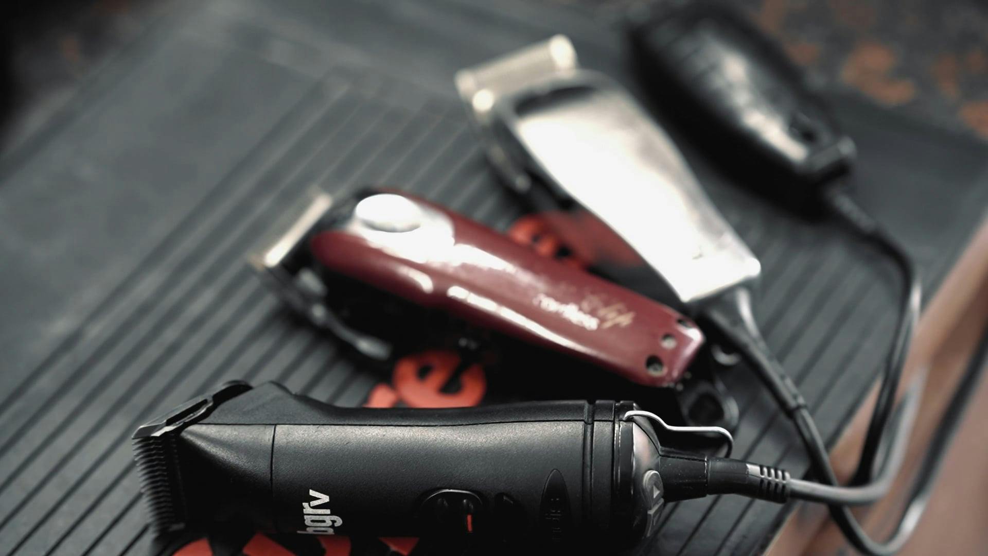 Close-up of a Barber's Items · Free Stock Video