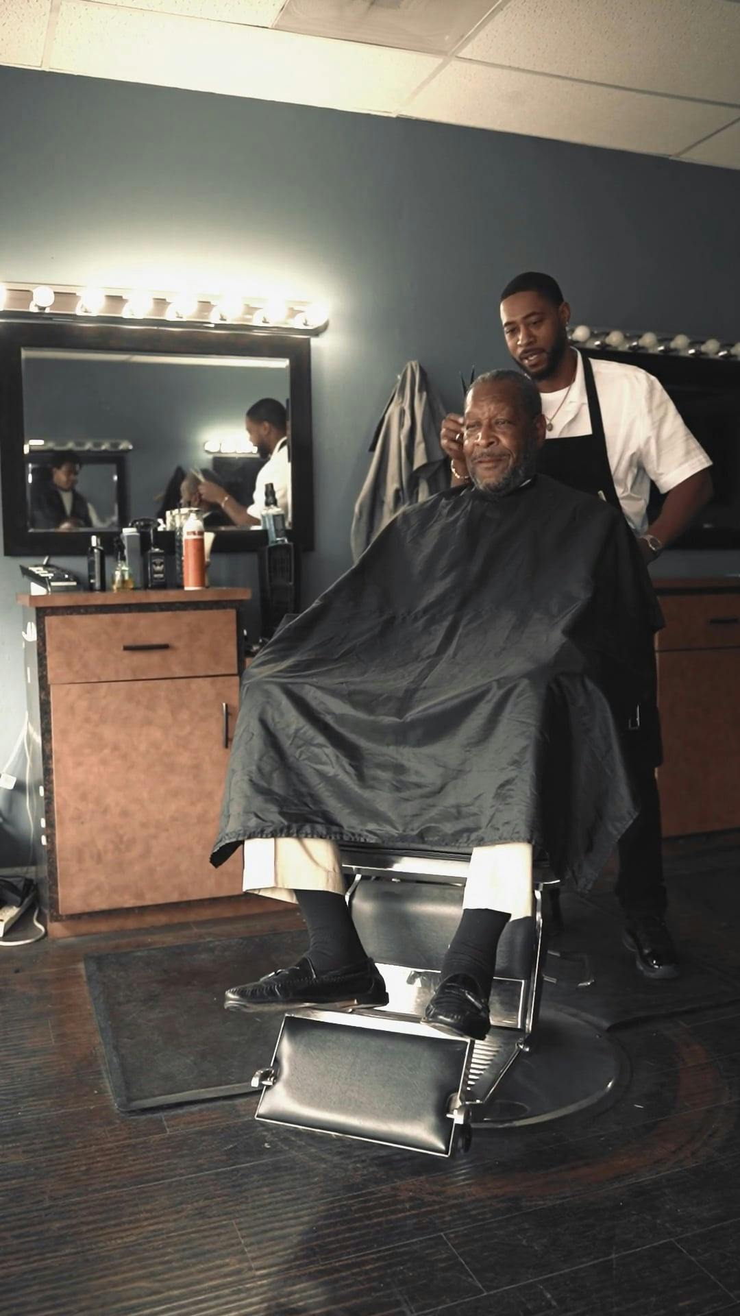 Boy Dancing in a Barbershop Free Stock Video Footage, Royalty-Free 4K ...