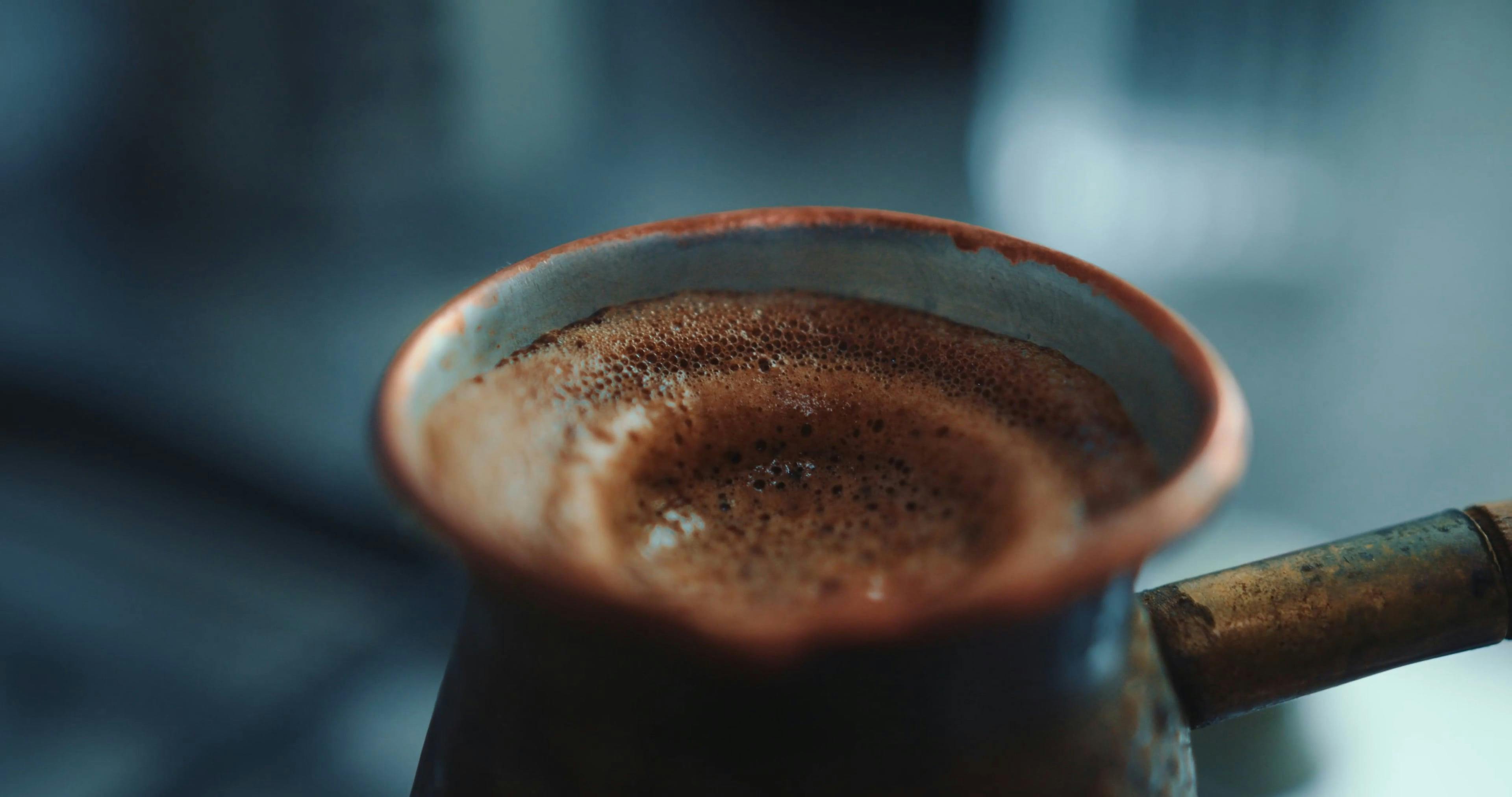 Making Coffee on a Cezve Free Stock Video Footage, Royalty-Free 4K & HD ...