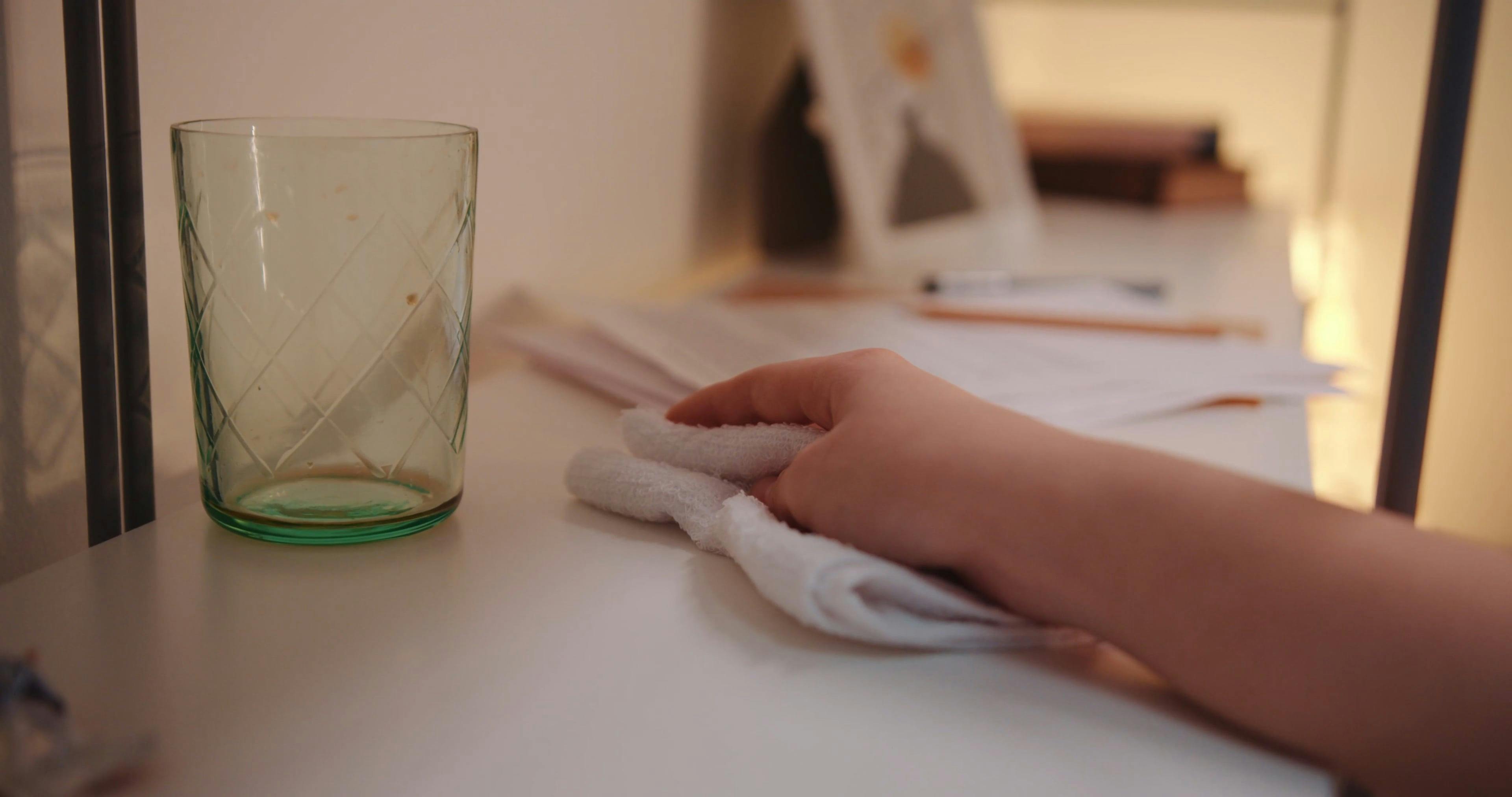 A Person Accidentally Dropping Books while Cleaning Free Stock Video ...