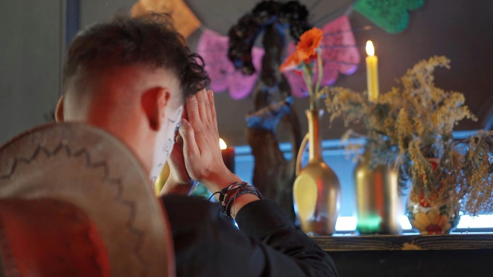 Back View of a Man Praying Free Stock Video Footage, Royalty-Free 4K ...