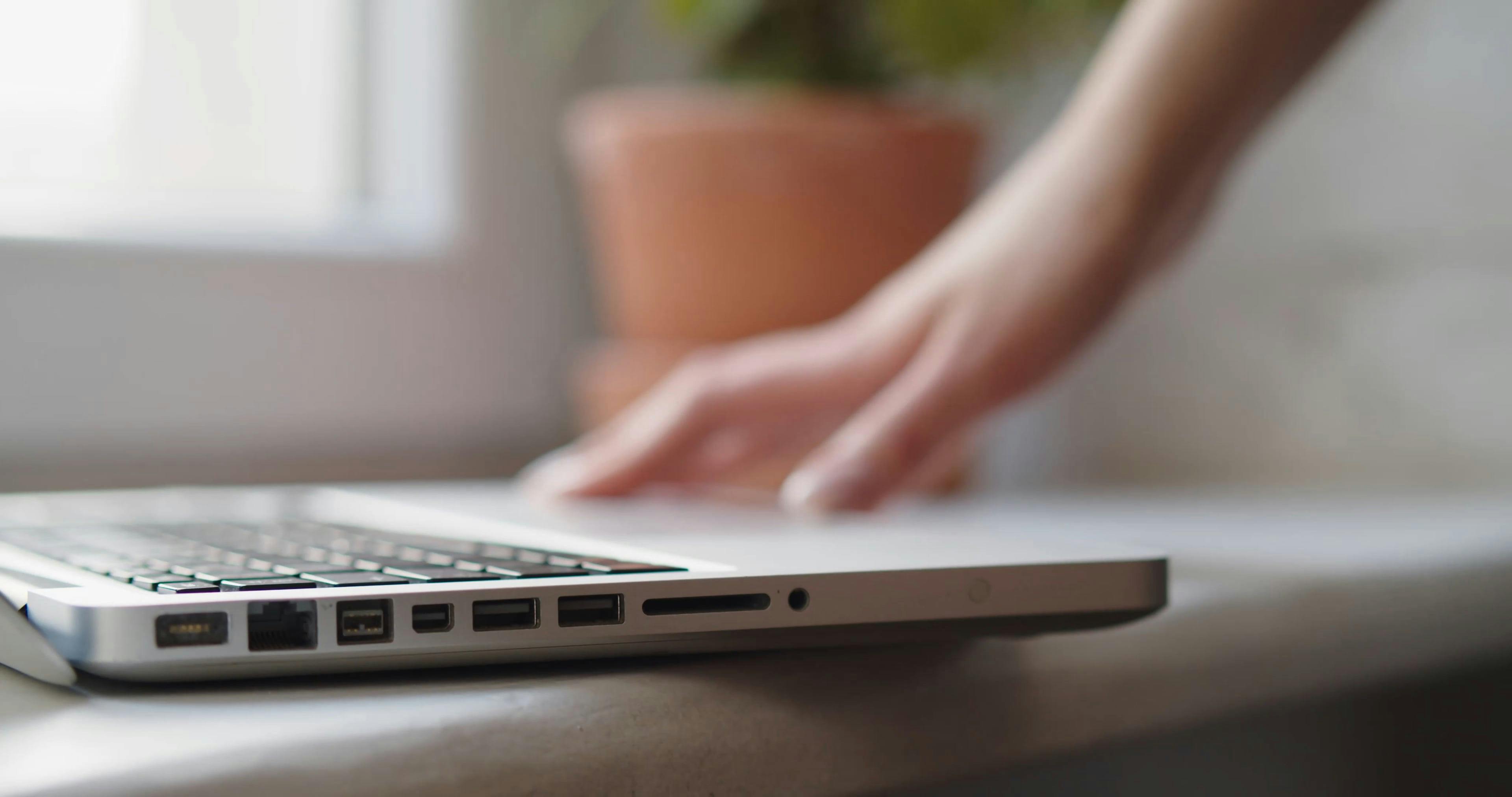 Person Plugging Cable in Computer Free Stock Video Footage, Royalty ...