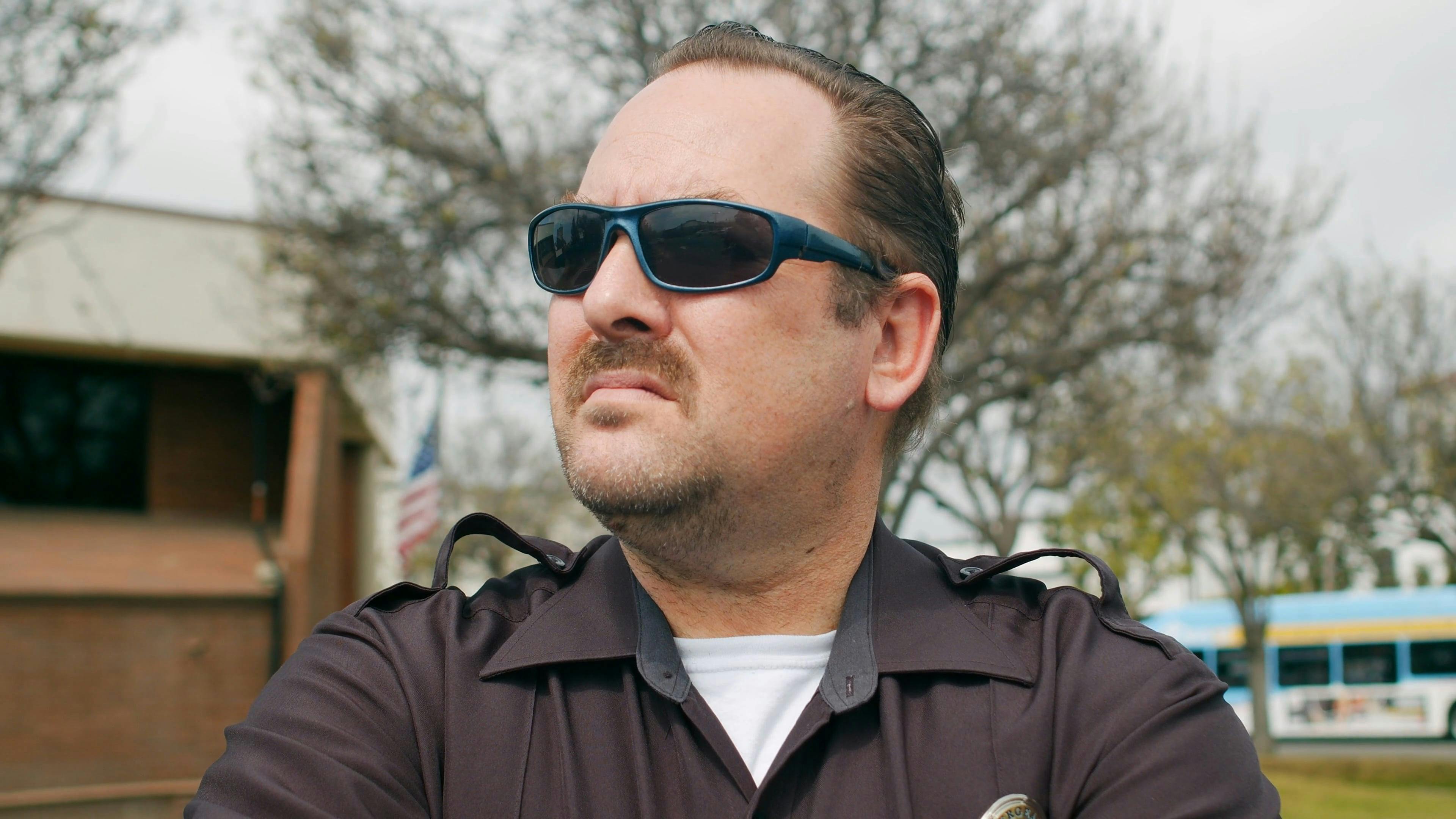 A Male Police Officer Talking on the Radio Free Stock Video Footage ...
