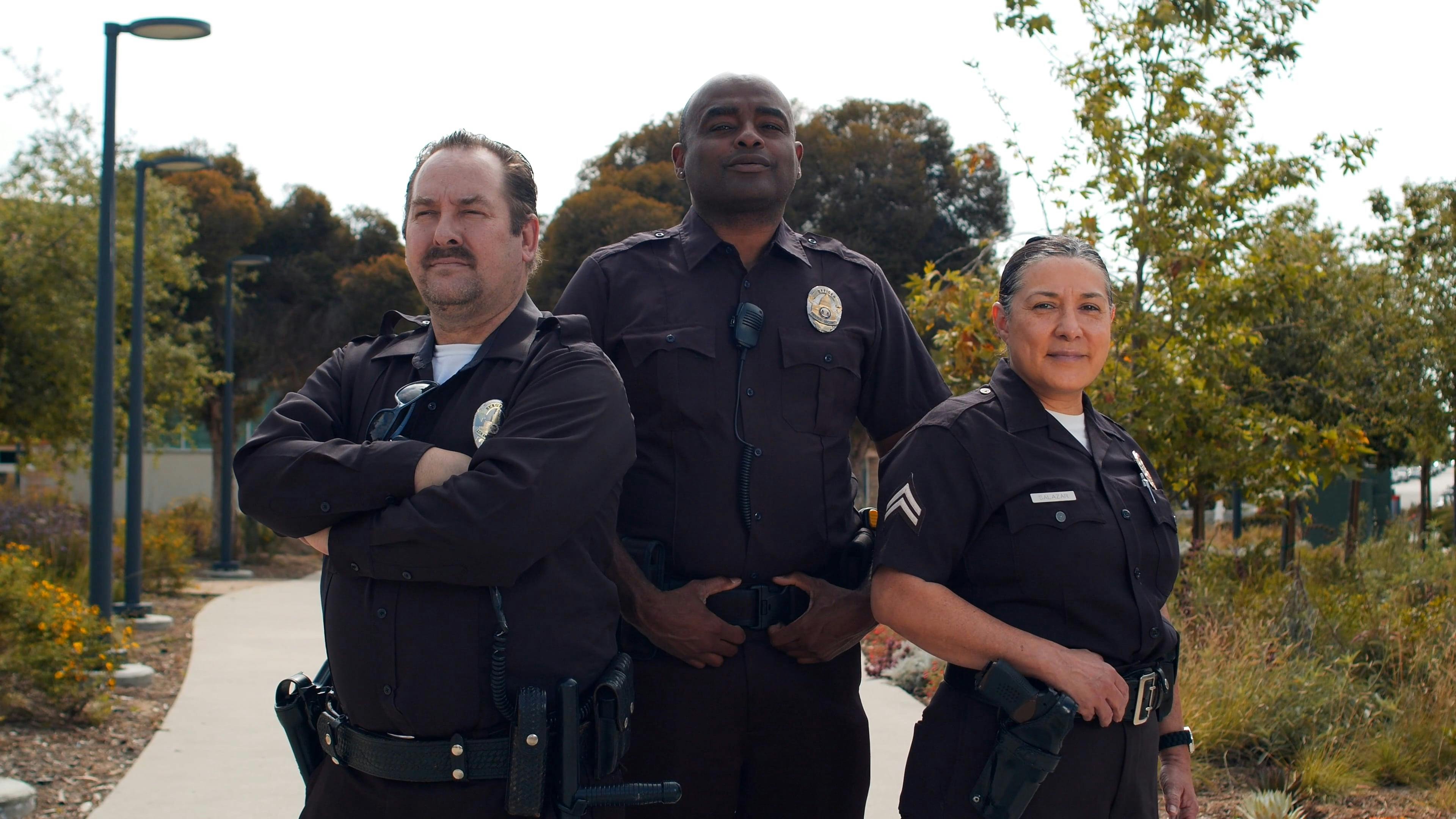 Police Officers Posing for the Camera · Free Stock Video