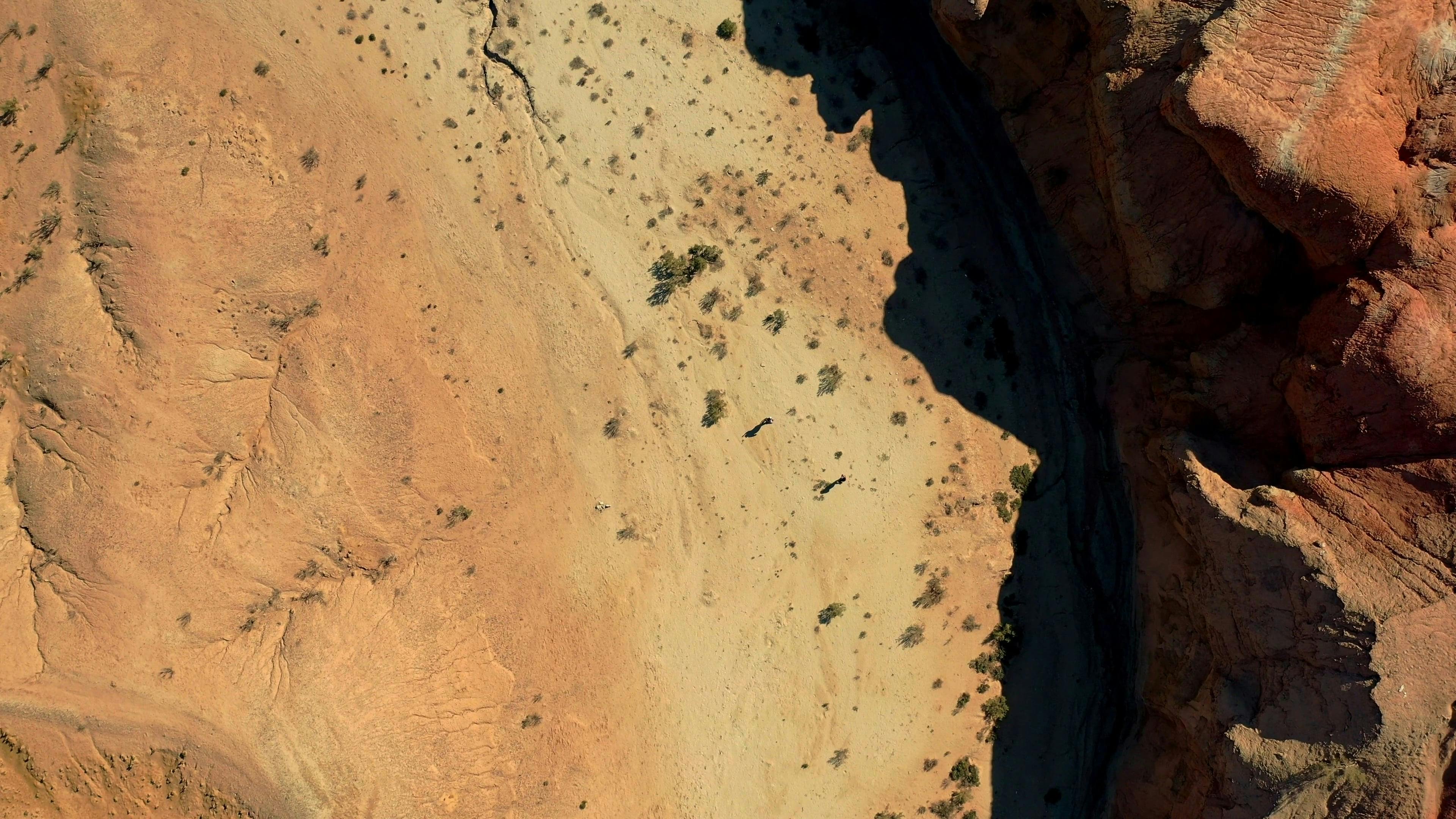 Overhead Shot of a Stream at Sequoia National Park · Free Stock Video