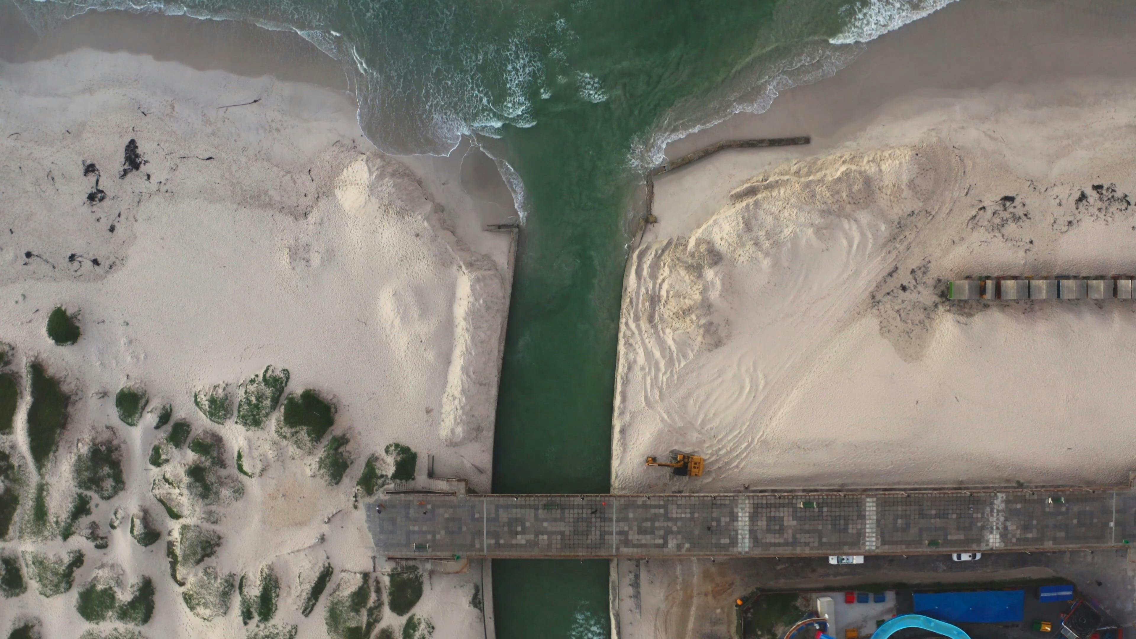 Drone Footage of a BEach Free Stock Video Footage, Royalty-Free 4K & HD ...