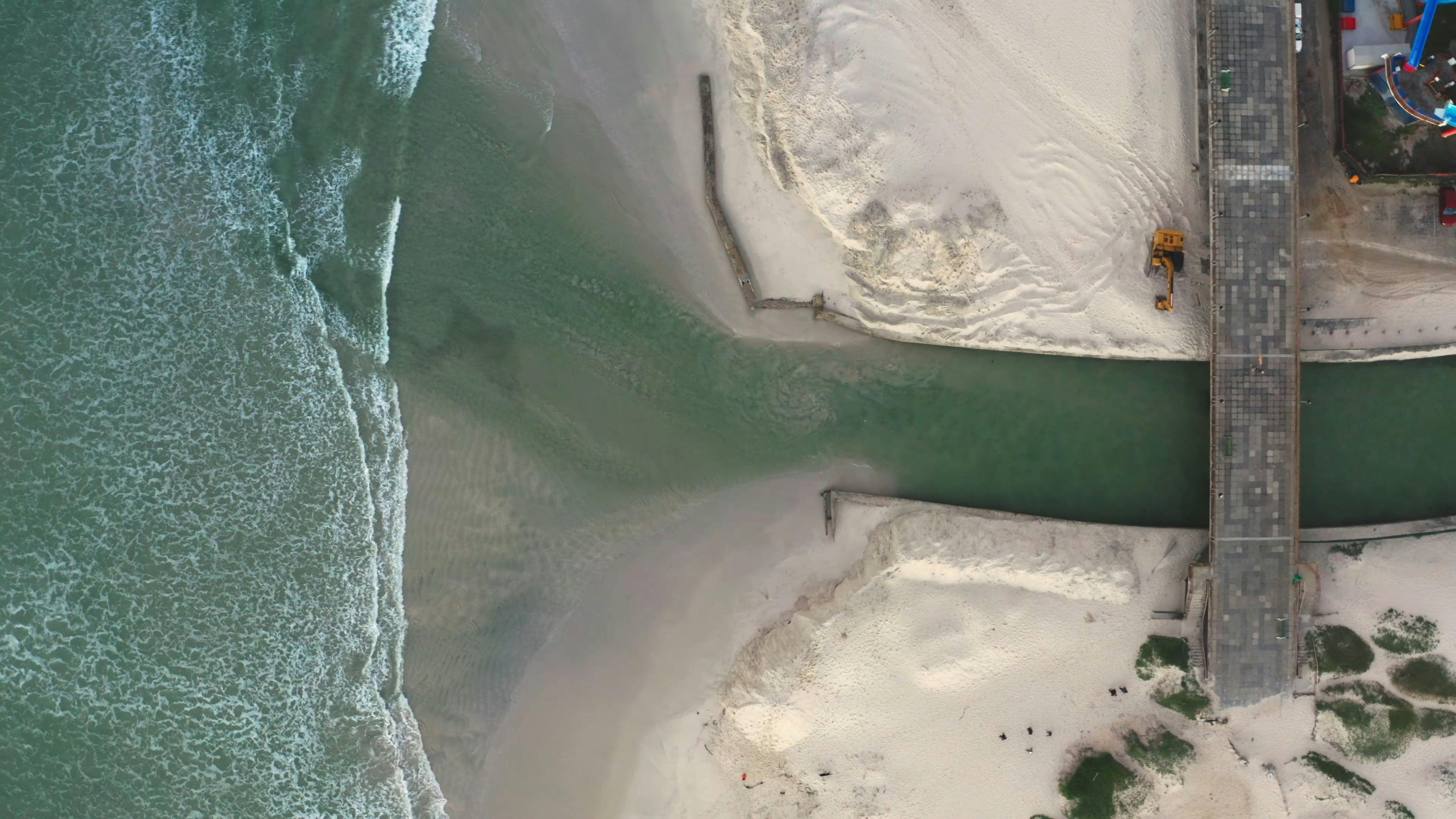 Drone Footage of a Beach Free Stock Video Footage, Royalty-Free 4K & HD ...