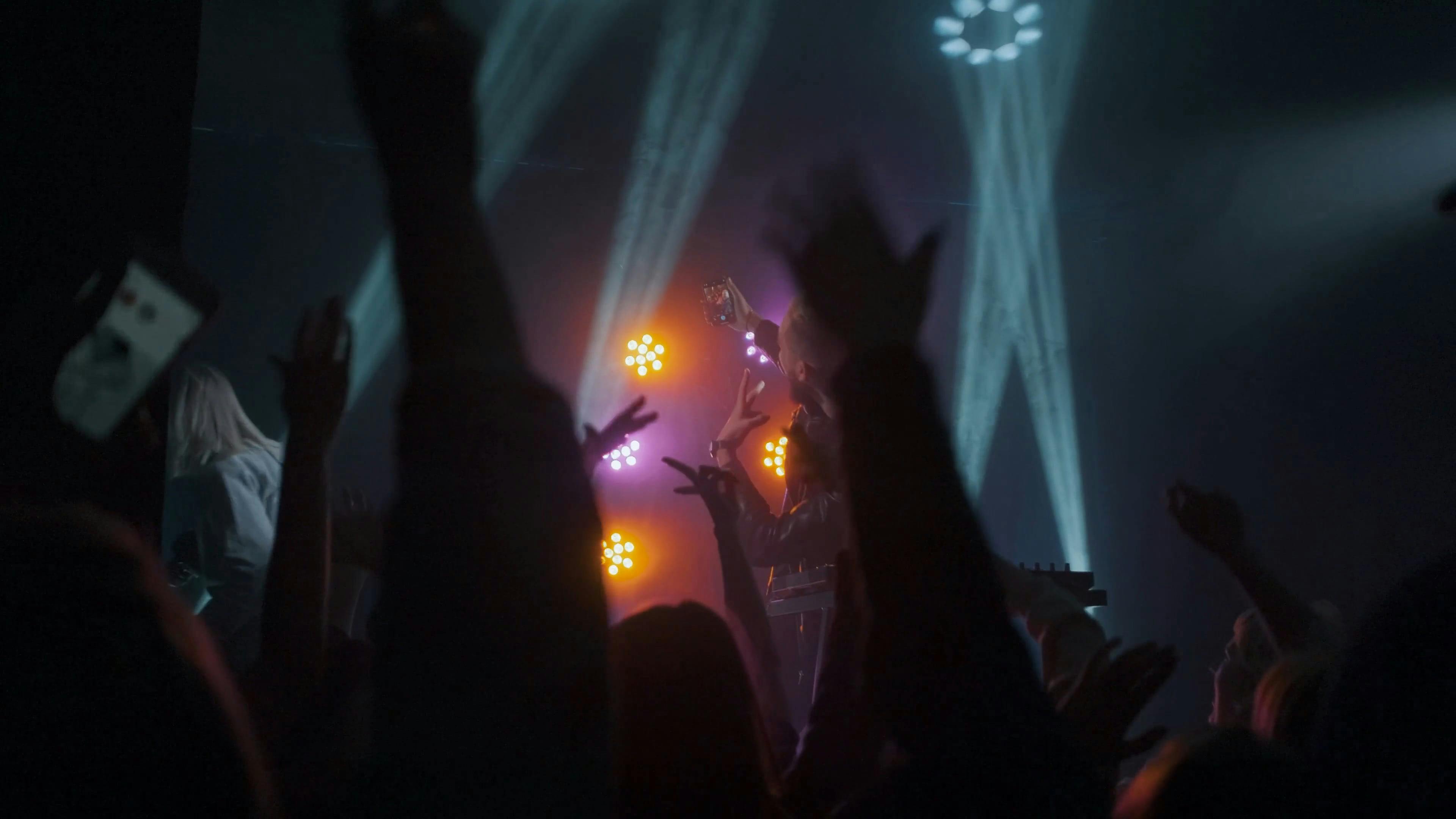 People Watching A Band · Free Stock Video