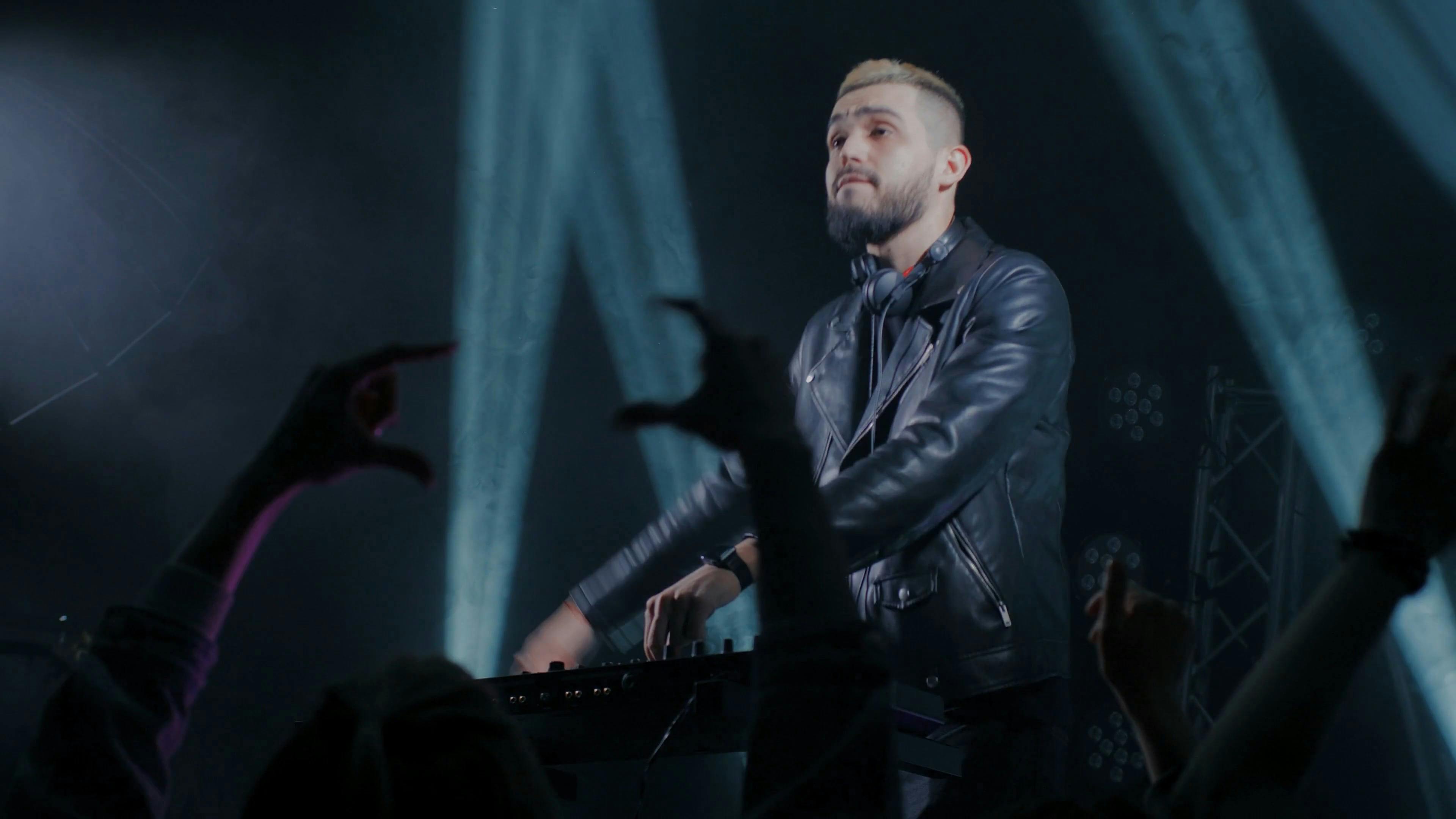 A DJ on a Concert Free Stock Video Footage, Royalty-Free 4K & HD Video Clip