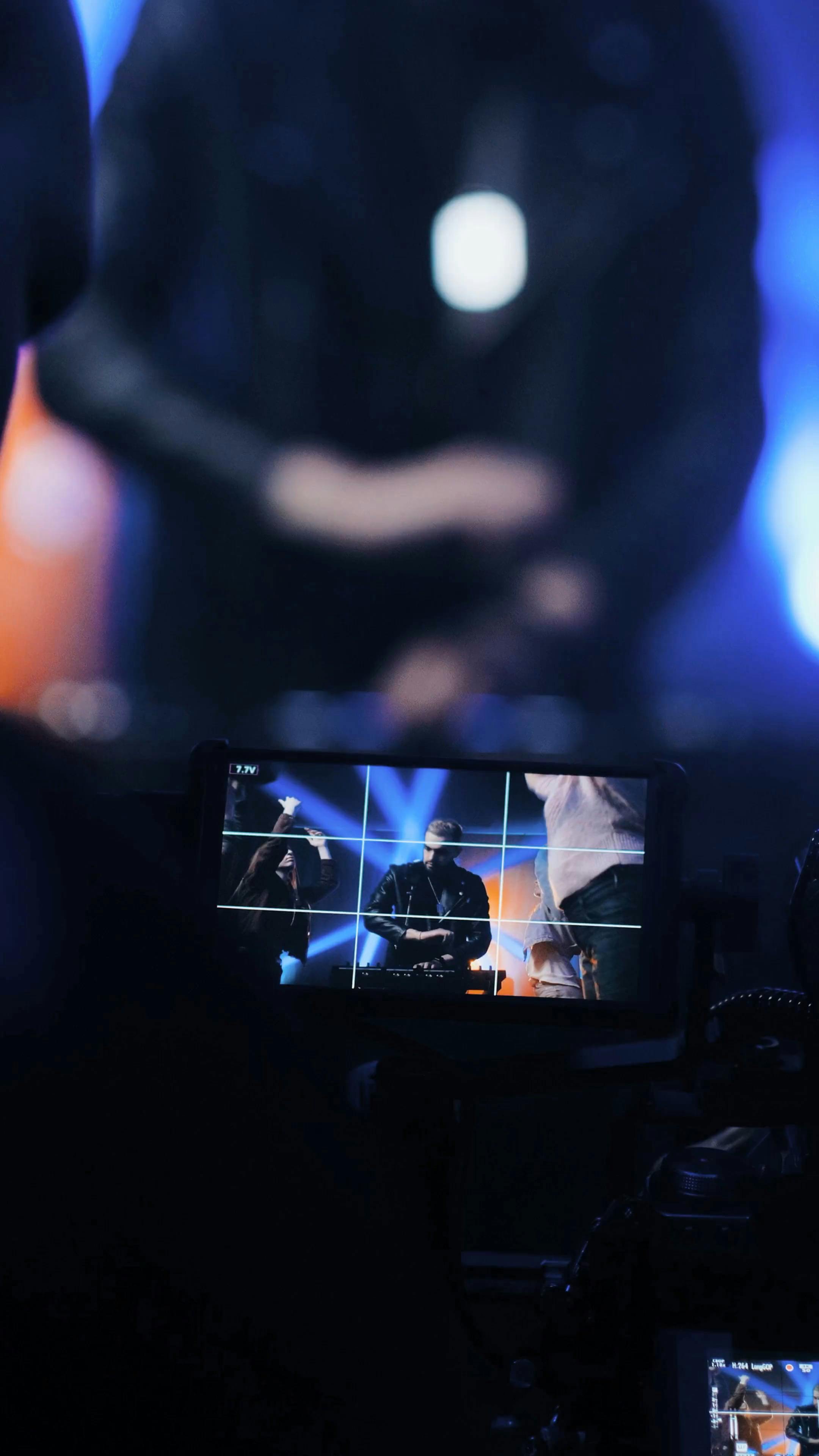 Taking a Video of a DJ in Live Performance Free Stock Video Footage ...