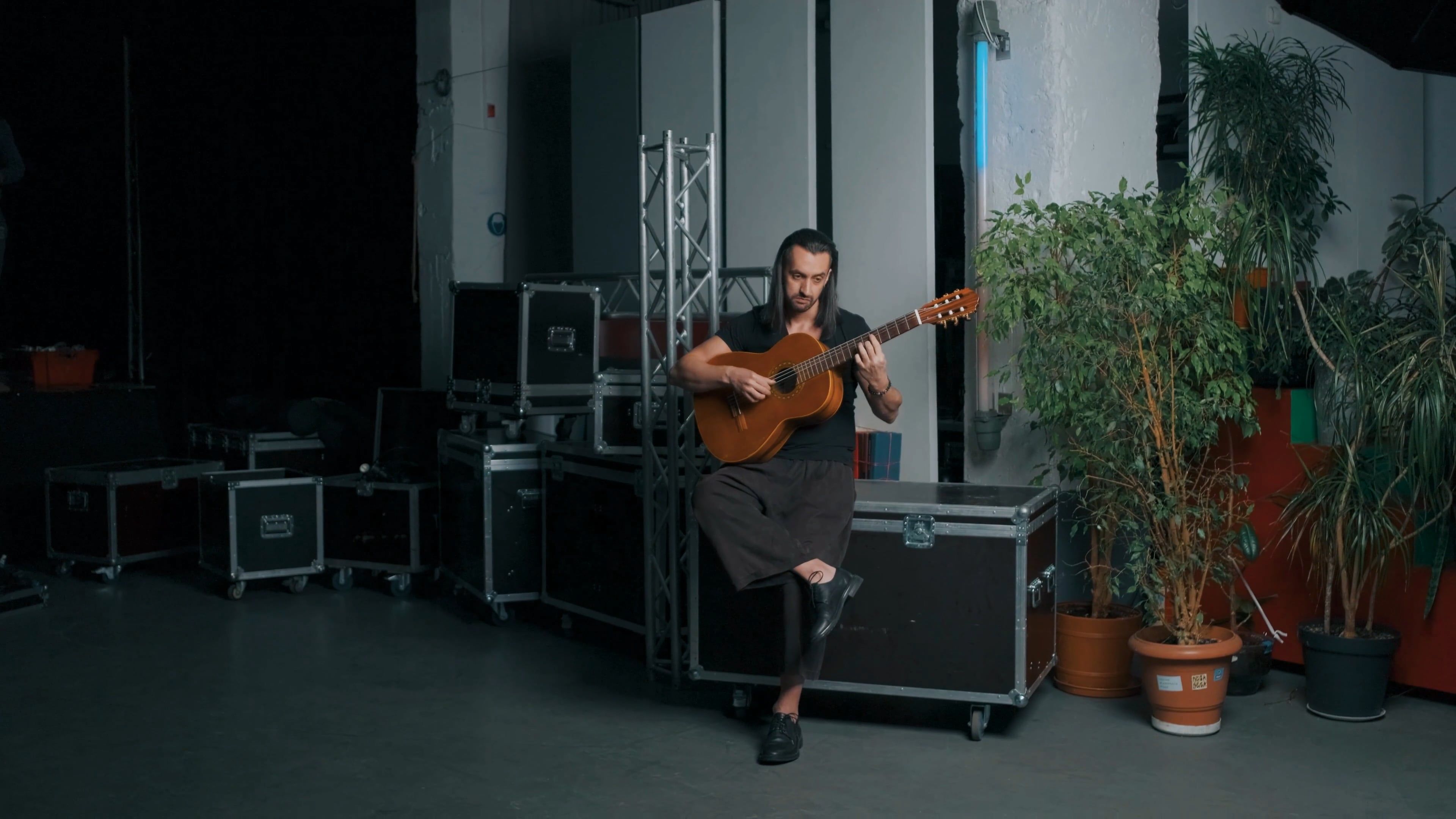 Man Playing Guitar · Free Stock Video